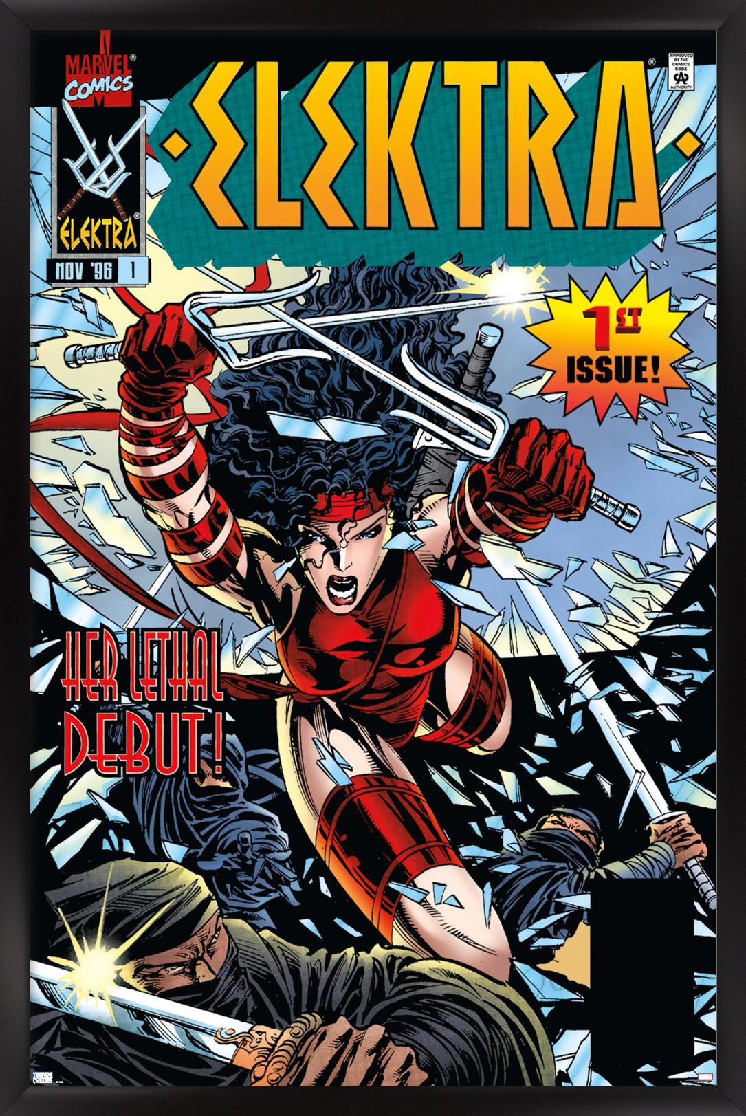 Marvel Elektra - Elektra #1 Wall Poster, 22.375" x 34" Framed - Walmart.com