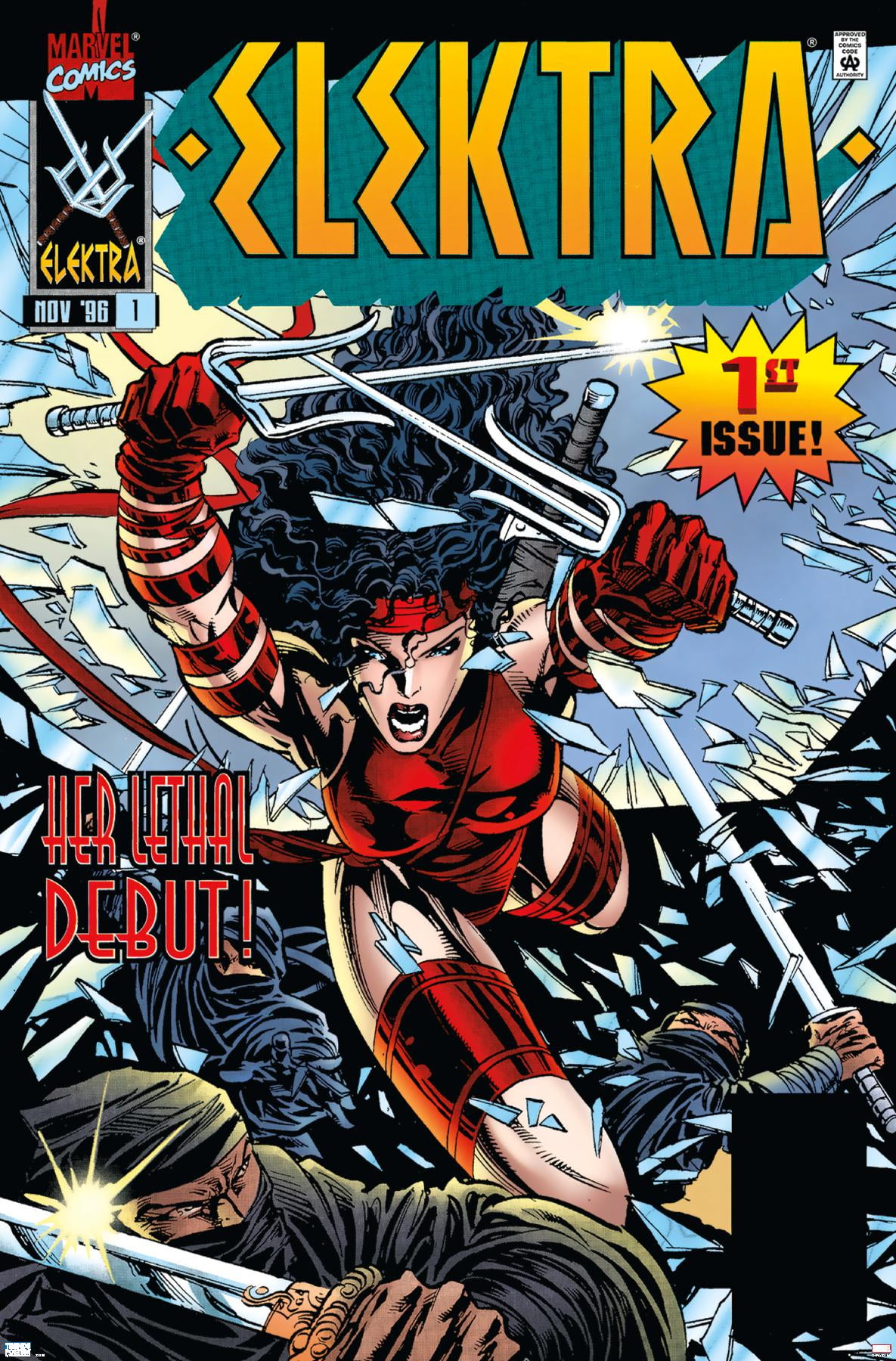 Marvel Elektra - Elektra #1 Wall Poster, 22.375" x 34" - Walmart.com