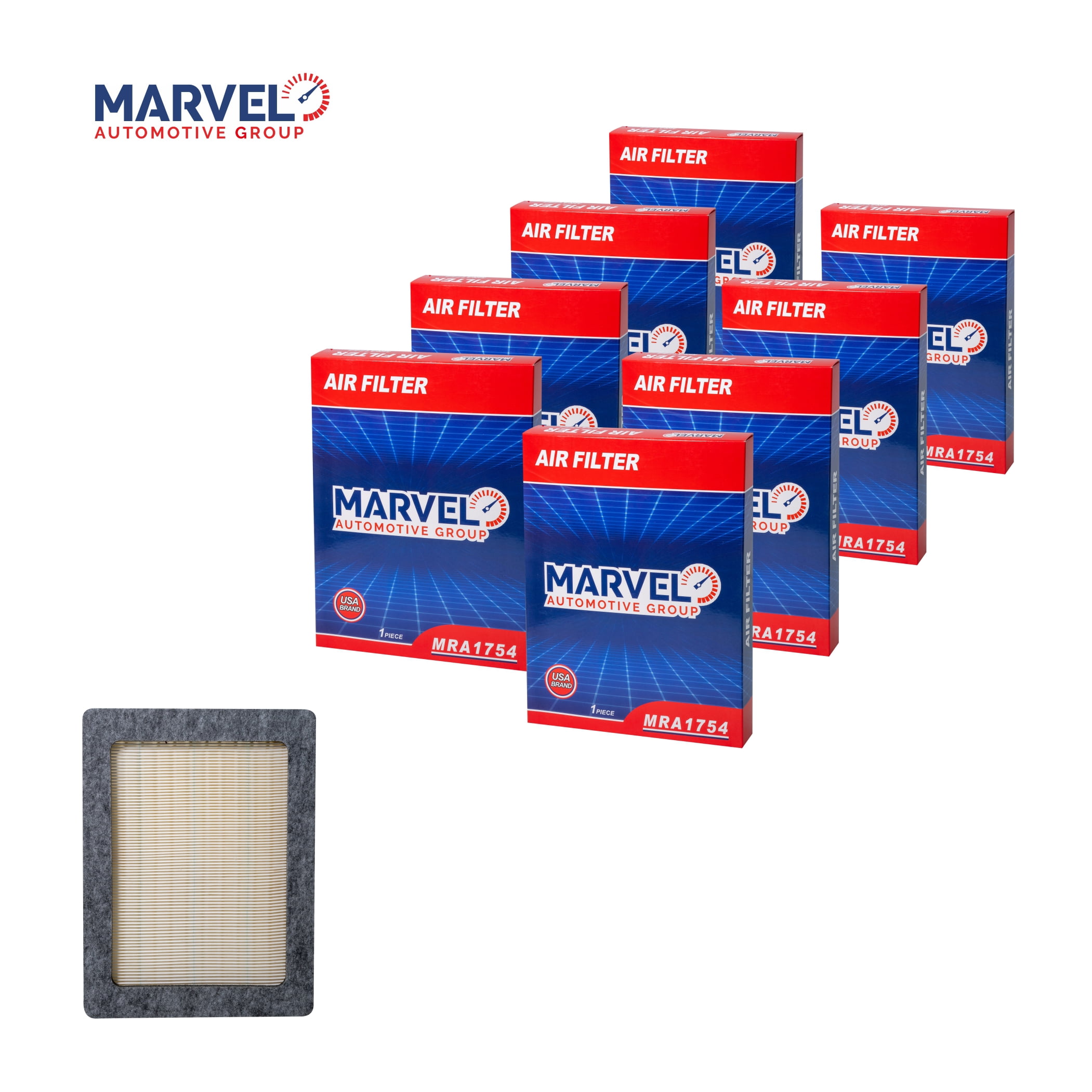 Marvel Engine Air Filter MRA1754 (A2955C; 4L3Z-9601-BA) Fits Ford F-150 ...