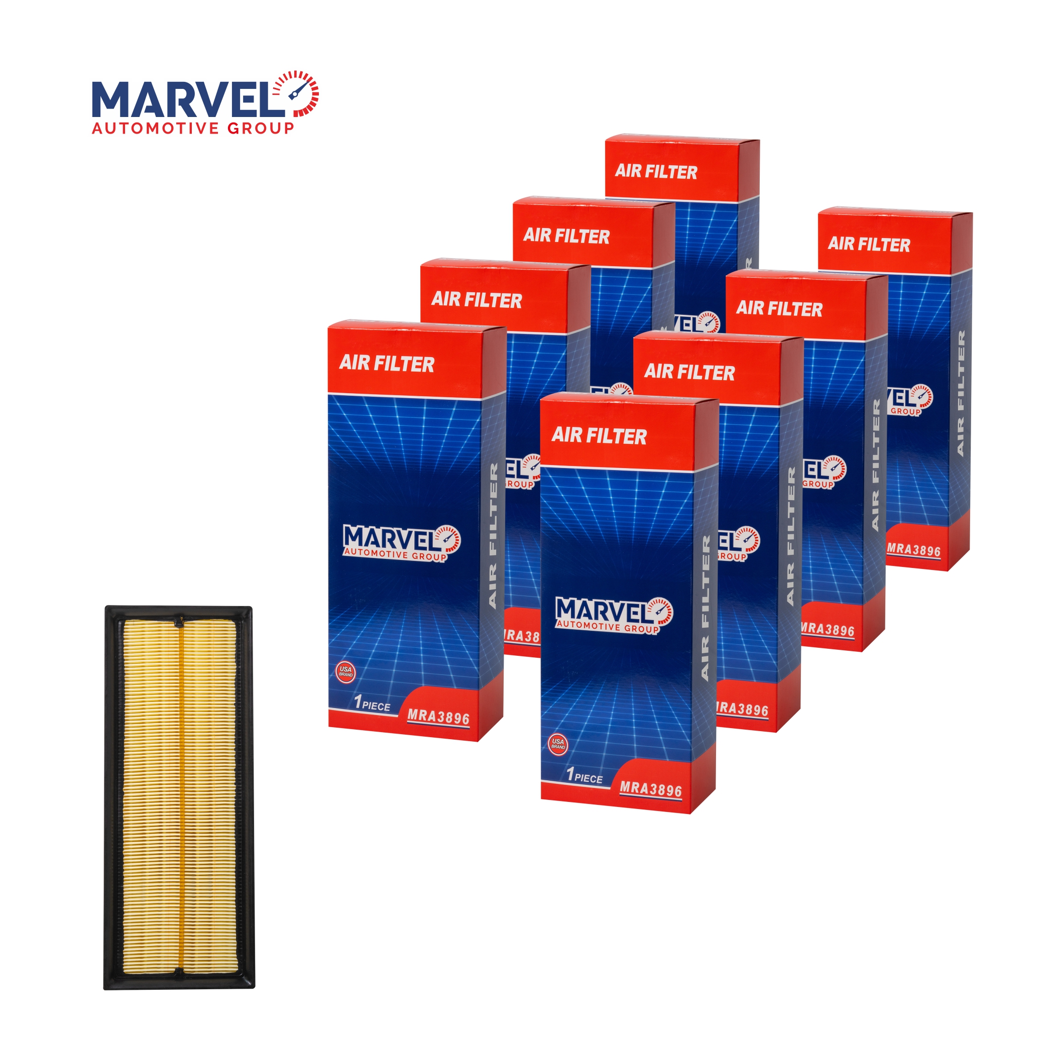 Marvel Engine Air Filter MRA3896 (1K0-129-620D; AF709) Fits Audi Q3 15 ...