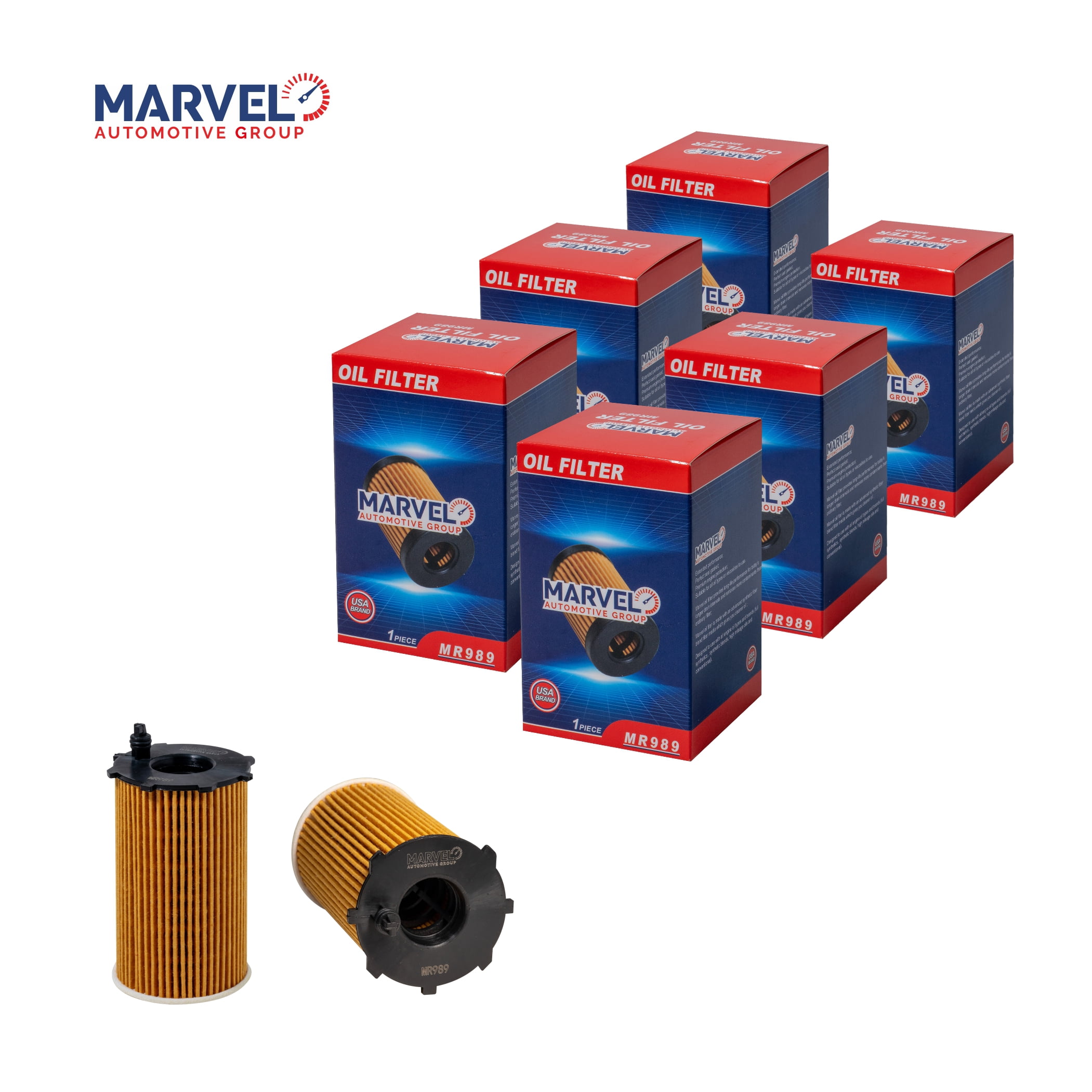 Marvel Engine Oil Filter MR989 (26320-3CAA0) for Hyundai Azera Santa Fe ...