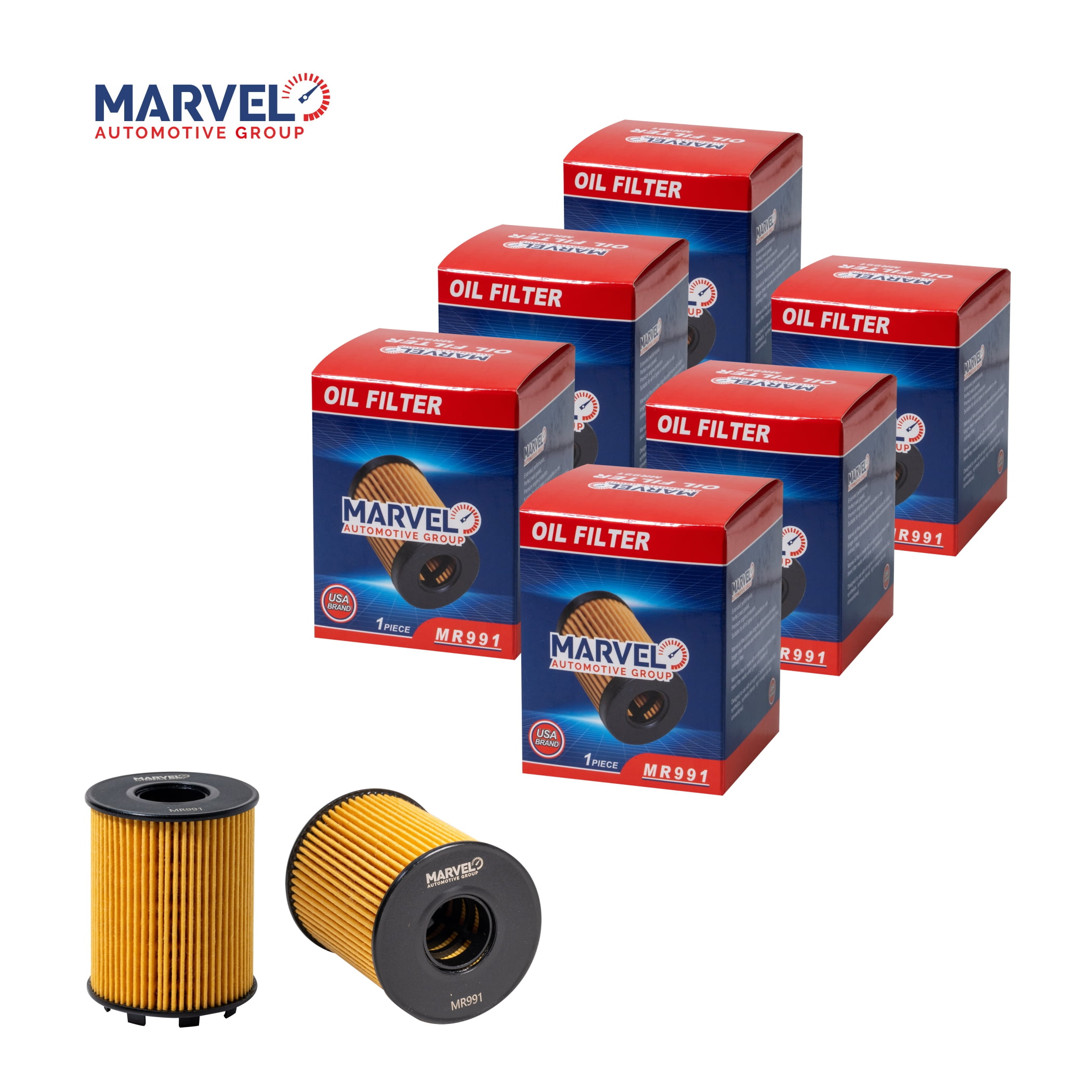 Marvel Engine Oil Filter MR991 (1565248) fits Dodge Dart 2013-16, Jeep ...