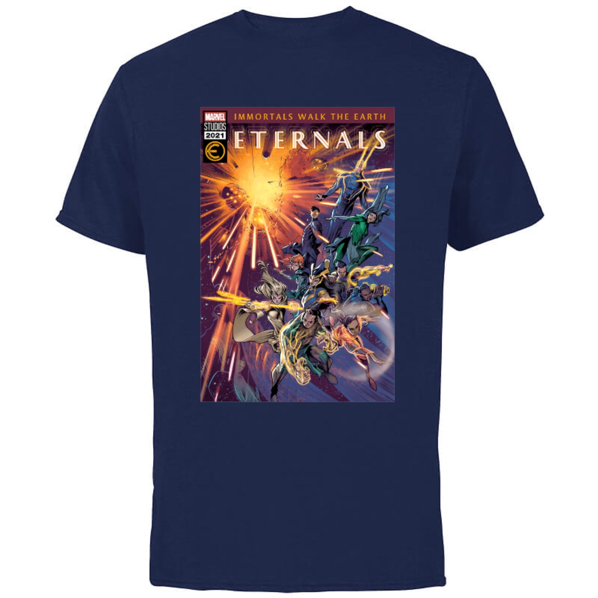 Marvel Eternals Comic Book Cover Immortals Walk the Earth - Short ...