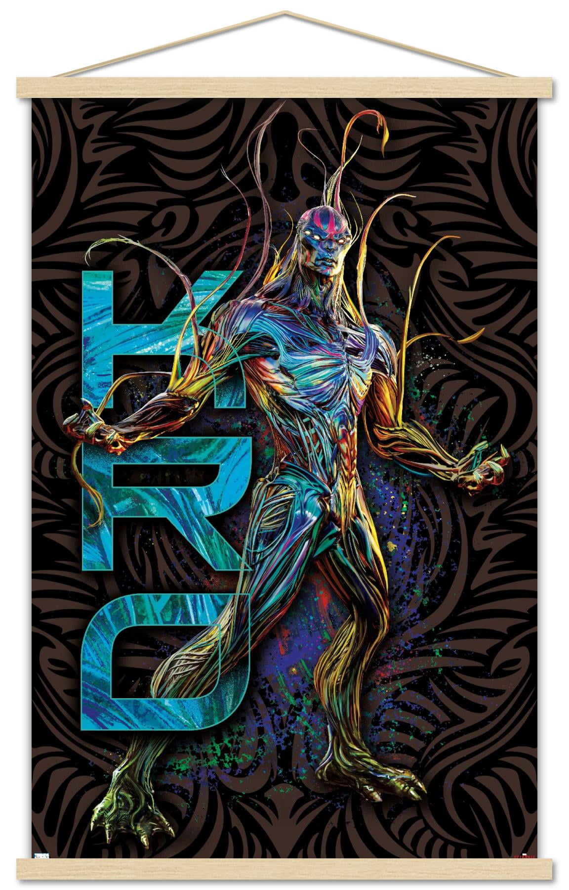 Marvel Eternals - Kro Wall Poster with Wooden Magnetic Frame, 22.375" x ...