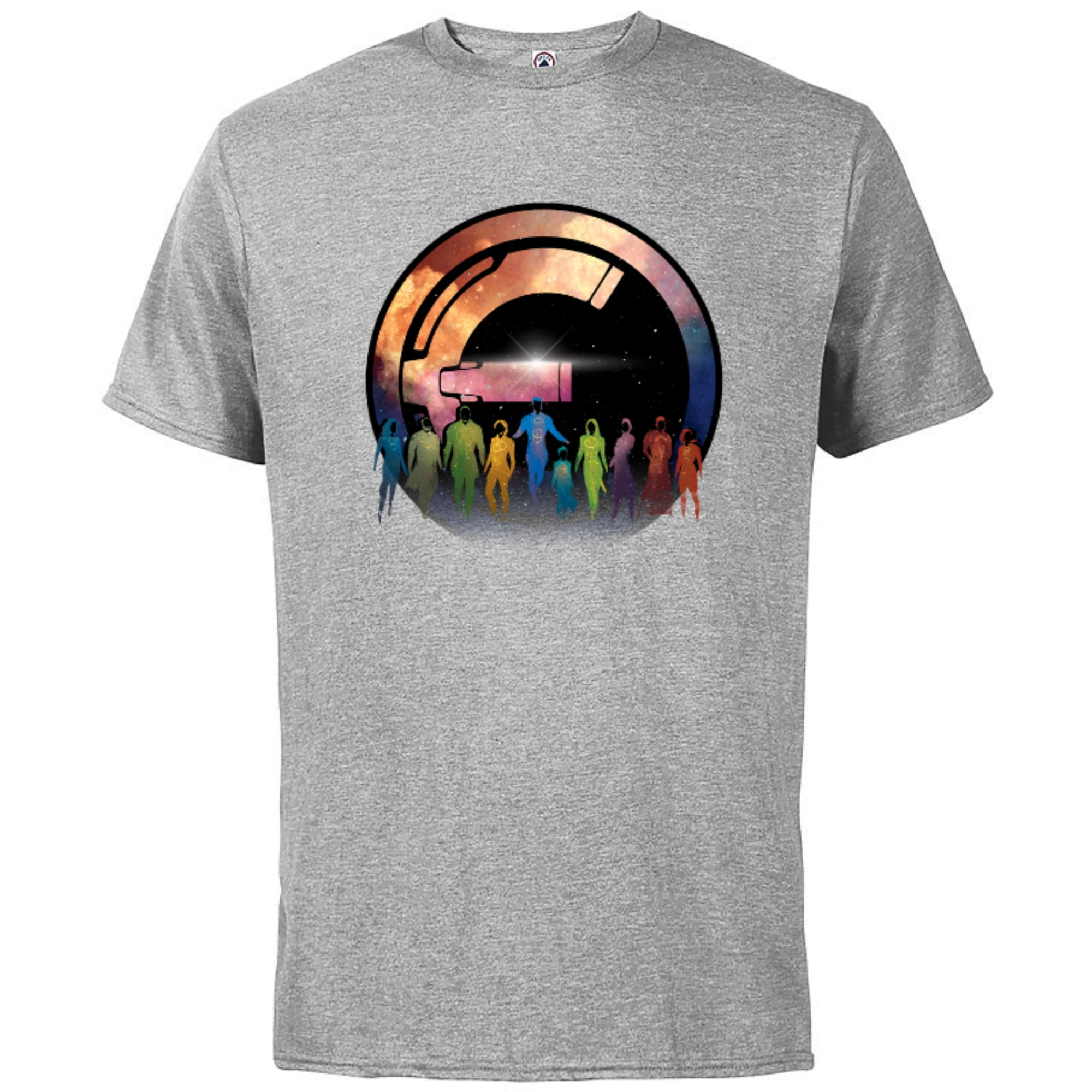 Marvel Eternals Logo Immortal Beings Cosmic Silhouettes - Short Sleeve ...