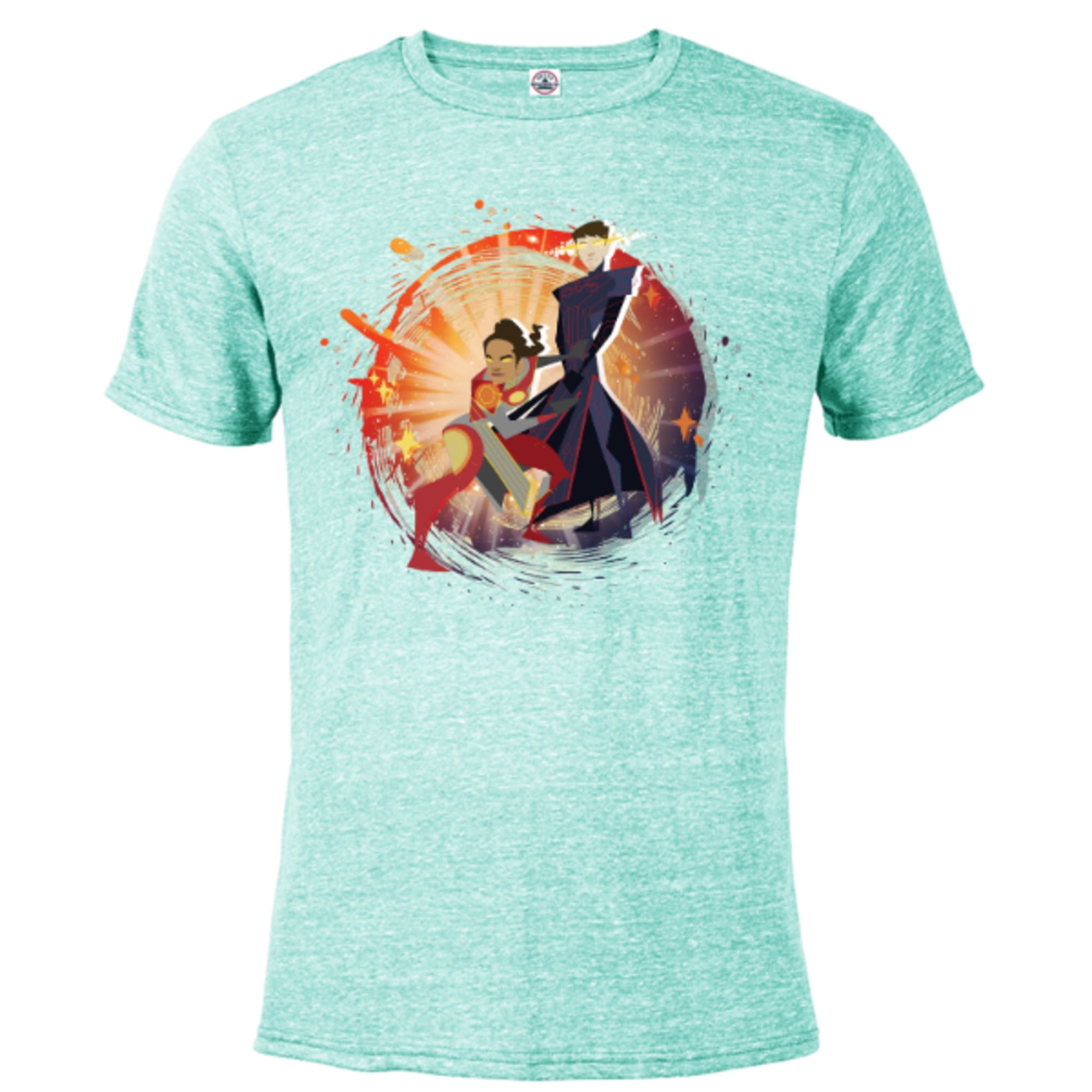 Marvel Eternals Stylized Cartoon Makkari and Druig - Short Sleeve ...
