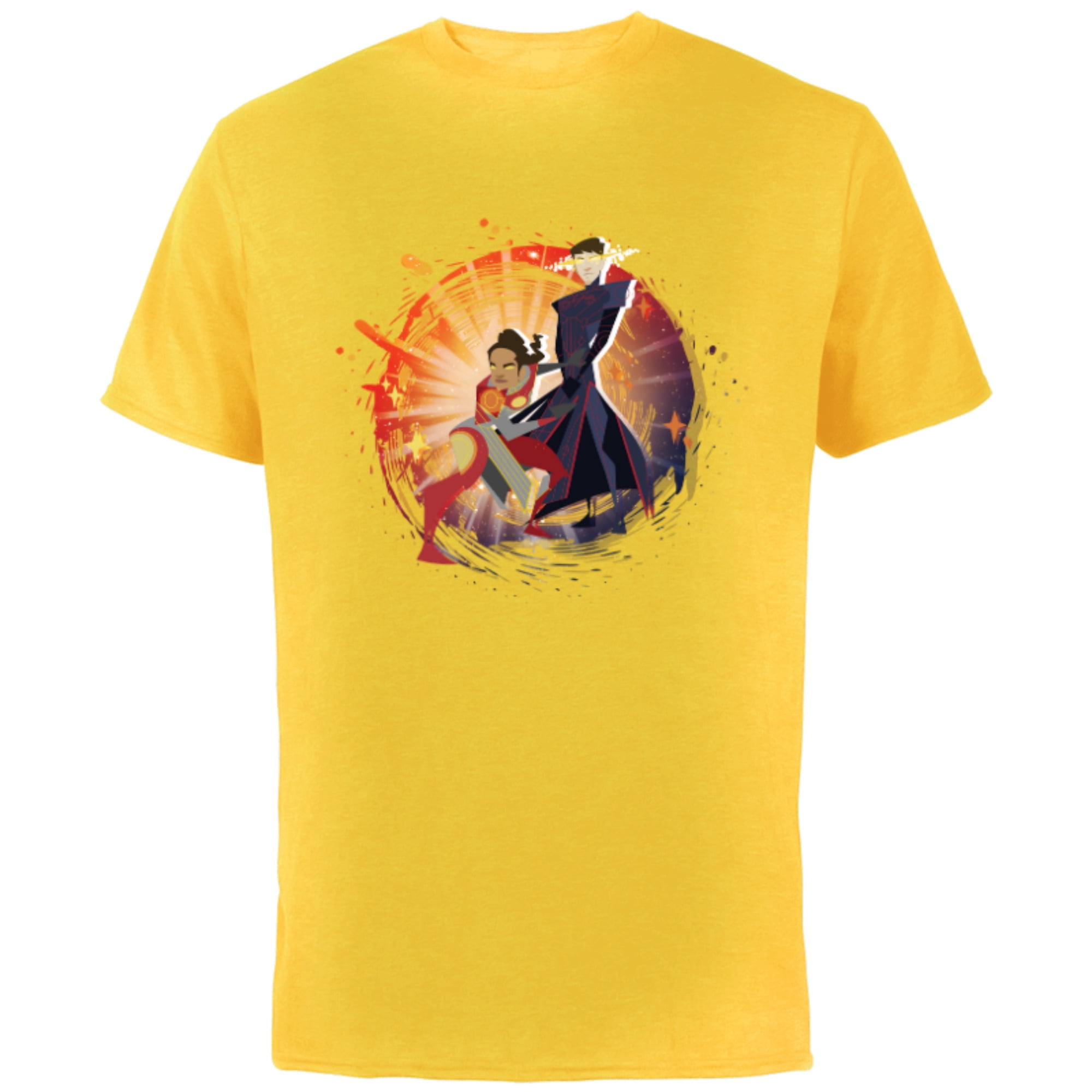 Marvel Eternals Stylized Cartoon Makkari and Druig - Short Sleeve ...