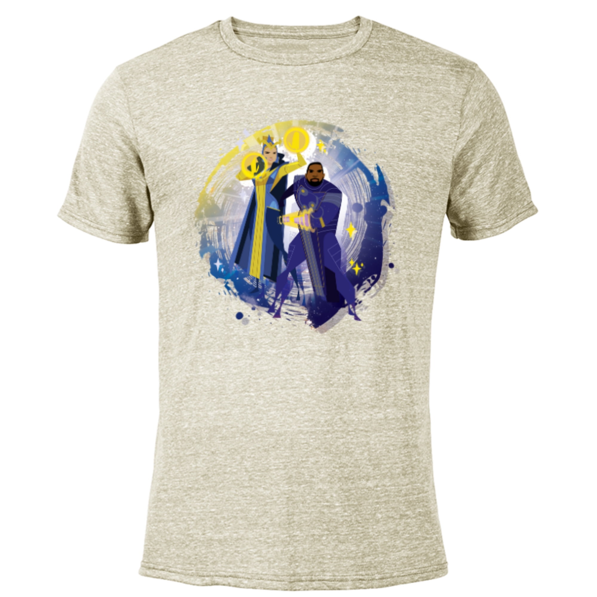 Marvel Eternals Stylized Cartoon Phastos and Ajak - Short Sleeve ...