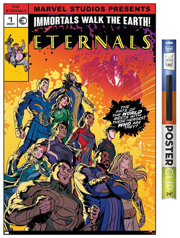 Marvel Eternals - The Eternals Wall Poster, 22.375" x 34" - Walmart.com