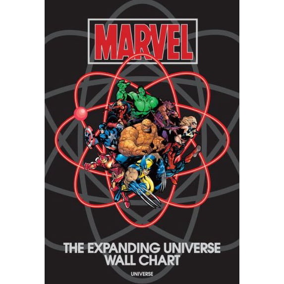 Pre-Owned "Marvel" Expanding Universe Wall Chart: The Expanding ...