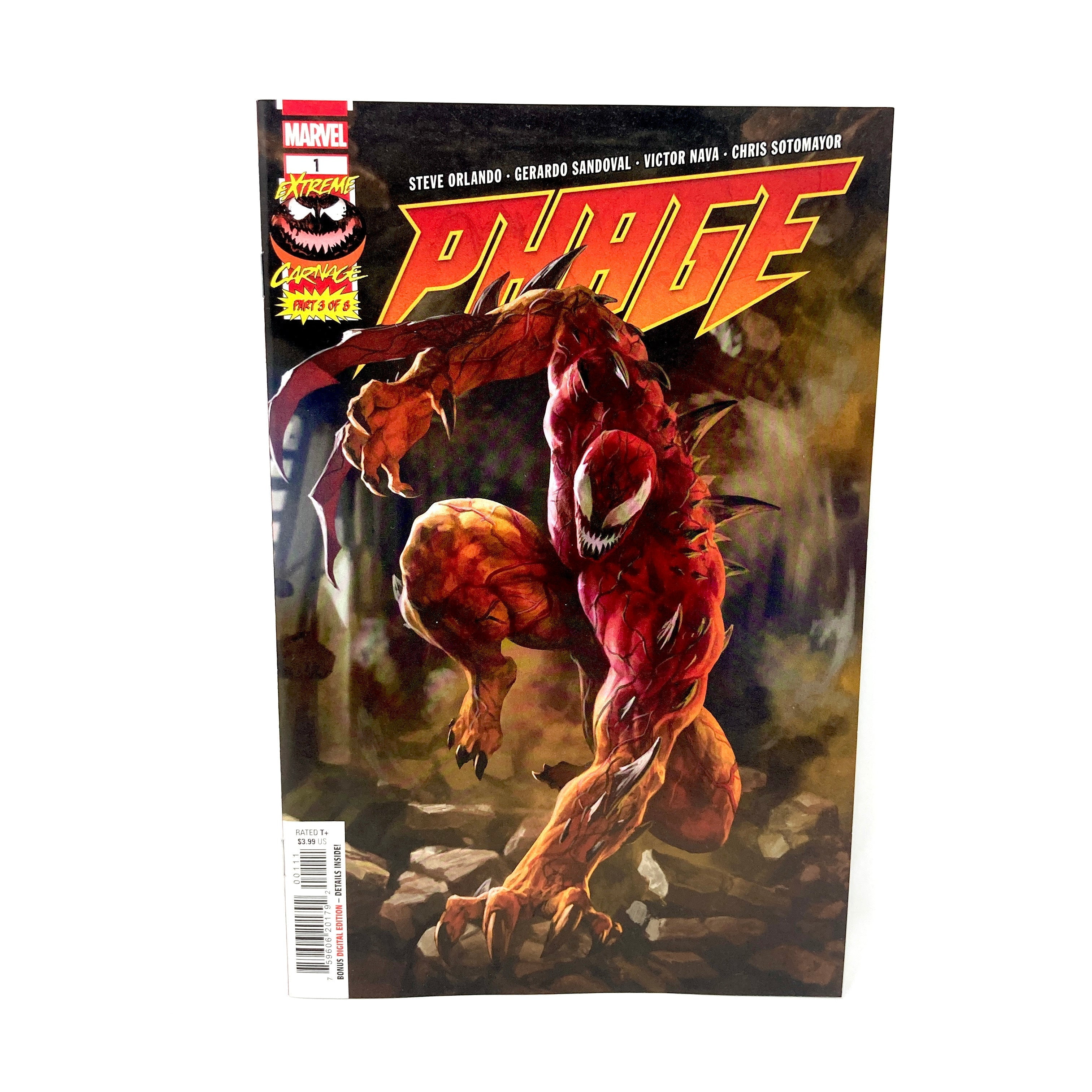 Marvel Extreme Carnage 3 of 8 Phage Comic Book - Walmart.com