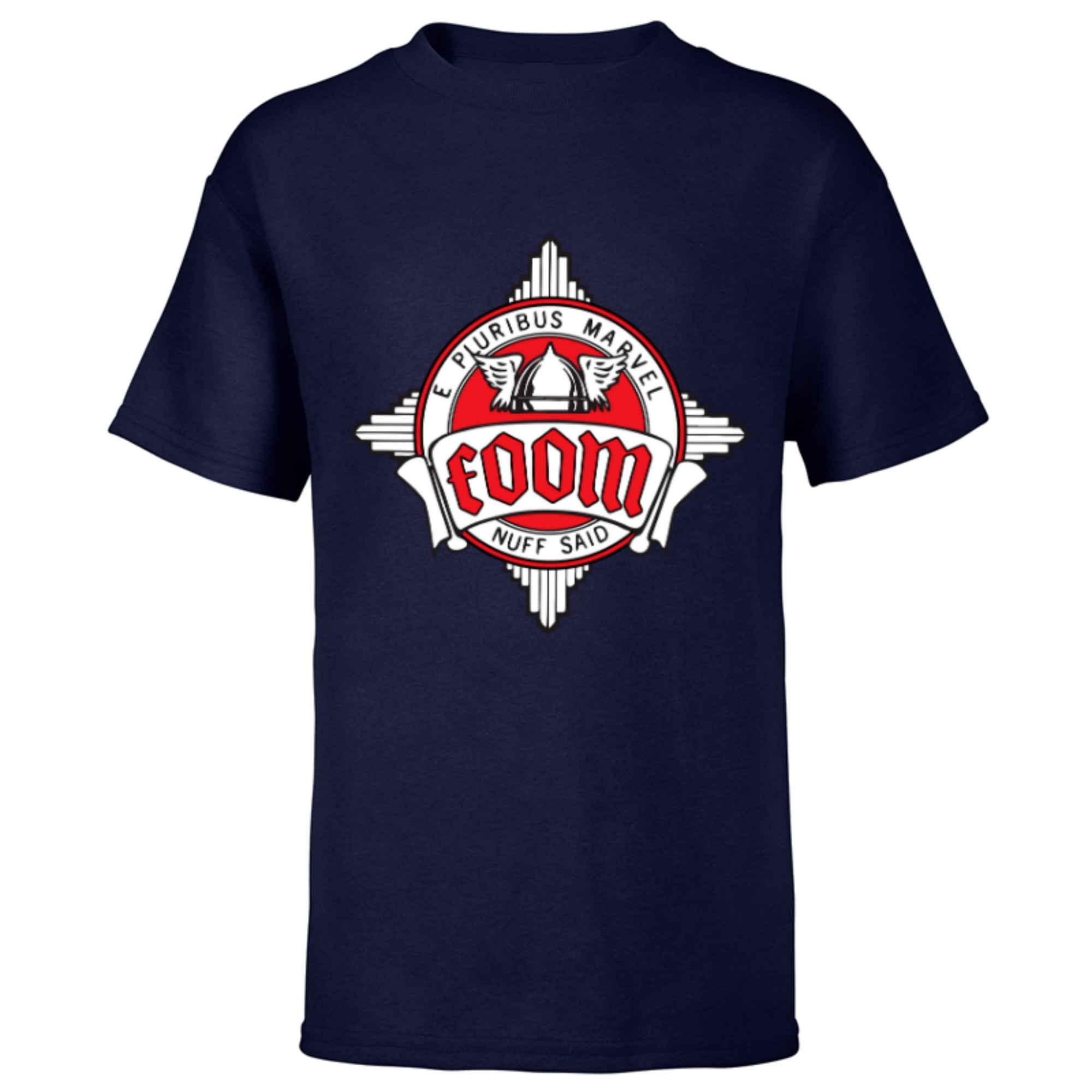Marvel FOOM Fan Club Logo Nuff Said Retro Vintage Style - Short Sleeve ...