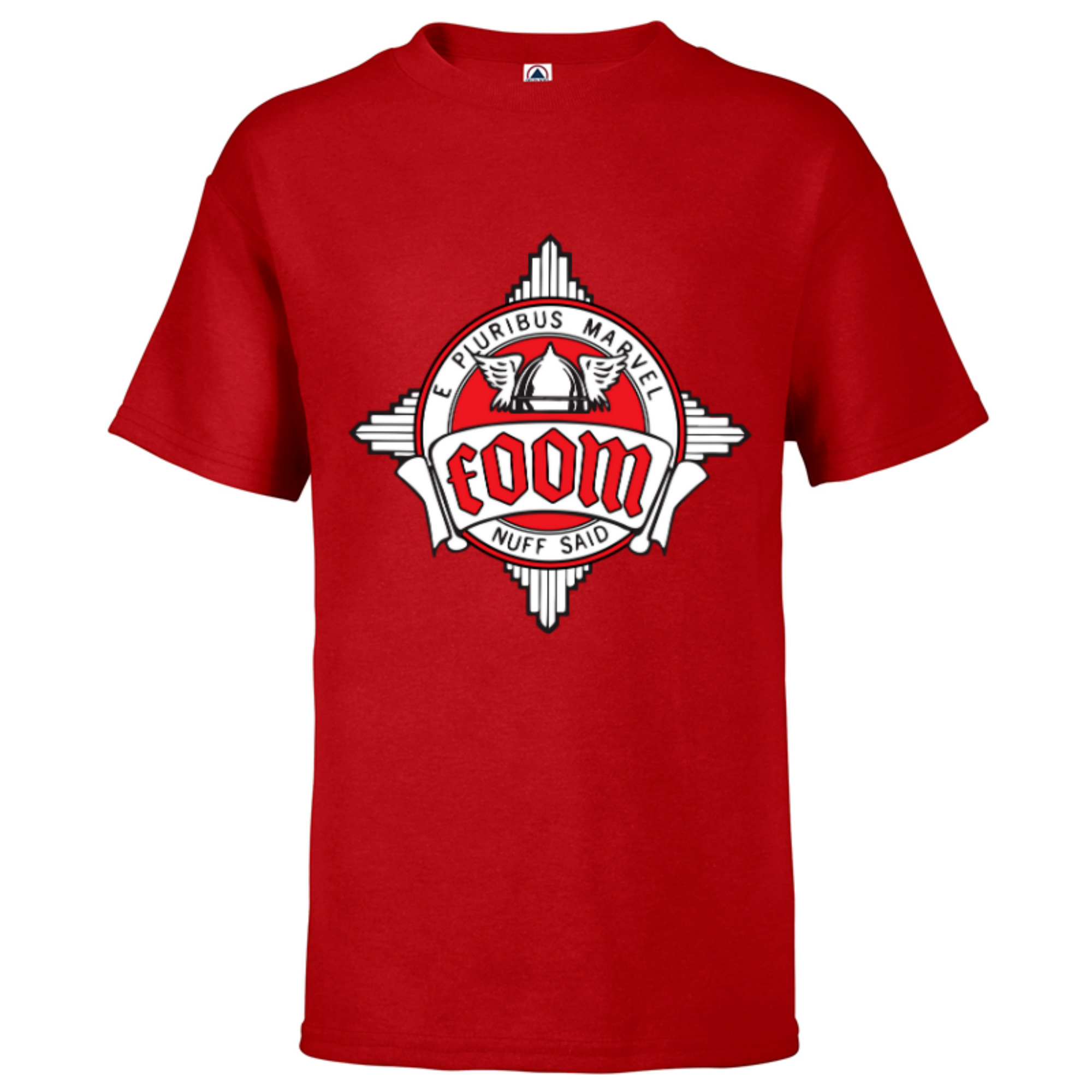 Marvel FOOM Fan Club Logo Nuff Said Retro Vintage Style - Short Sleeve ...