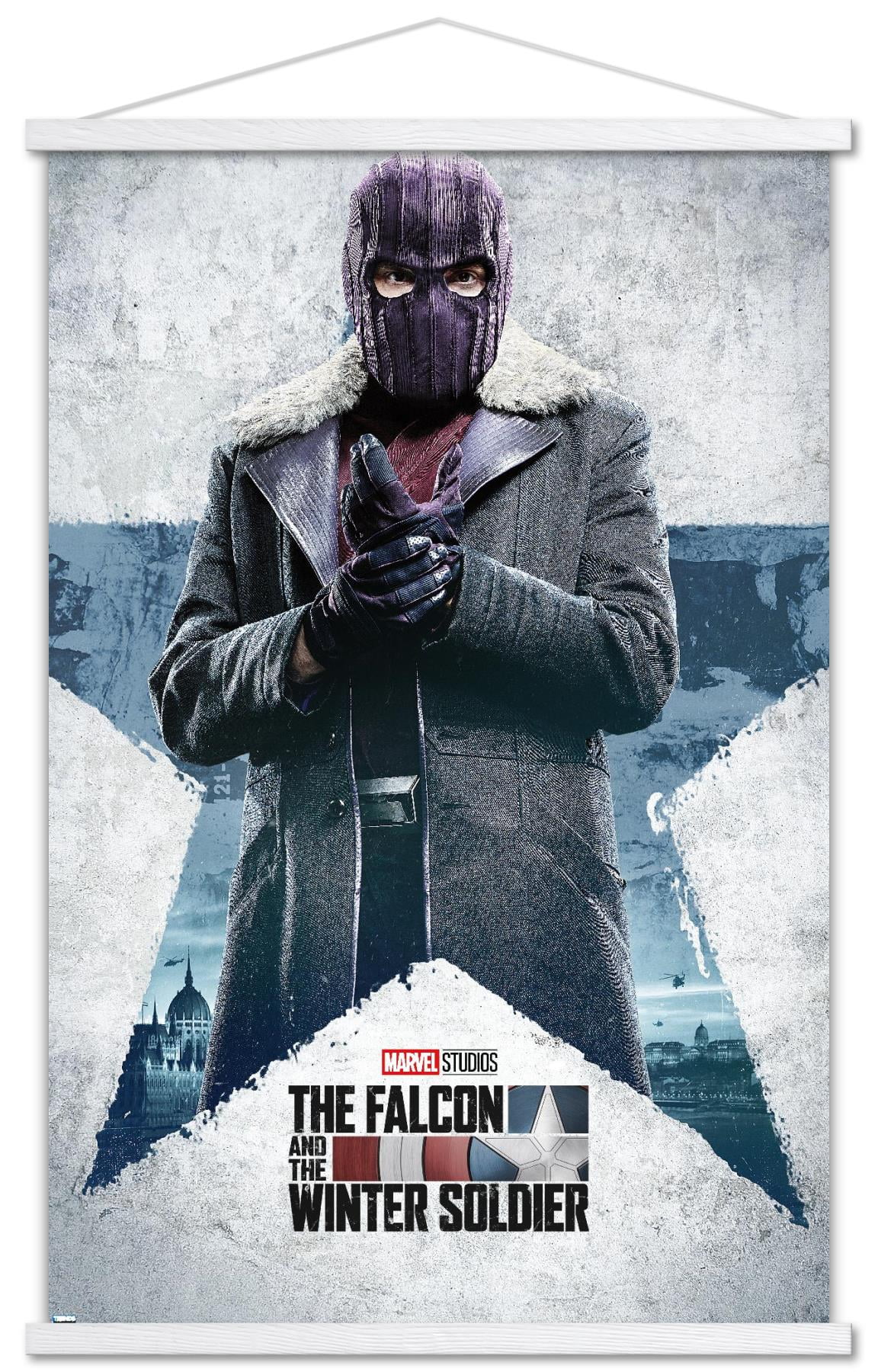 Marvel Falcon and Winter Soldier - Baron Zemo One Sheet Wall Poster ...