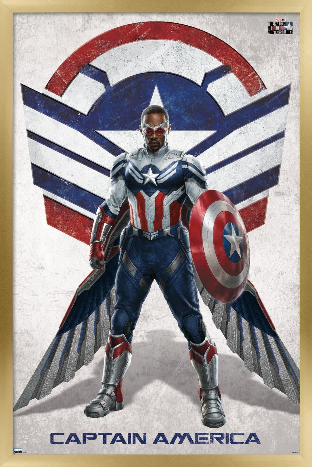 Marvel Falcon and Winter Soldier - Falcon Portrait Wall Poster, 22.375 ...