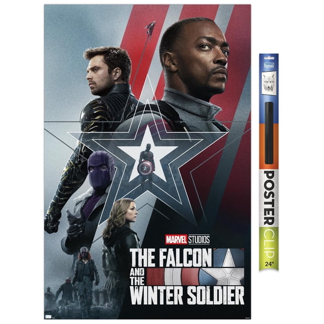 Marvel Falcon and Winter Soldier - Group One Sheet Wall Poster, 22.375 ...