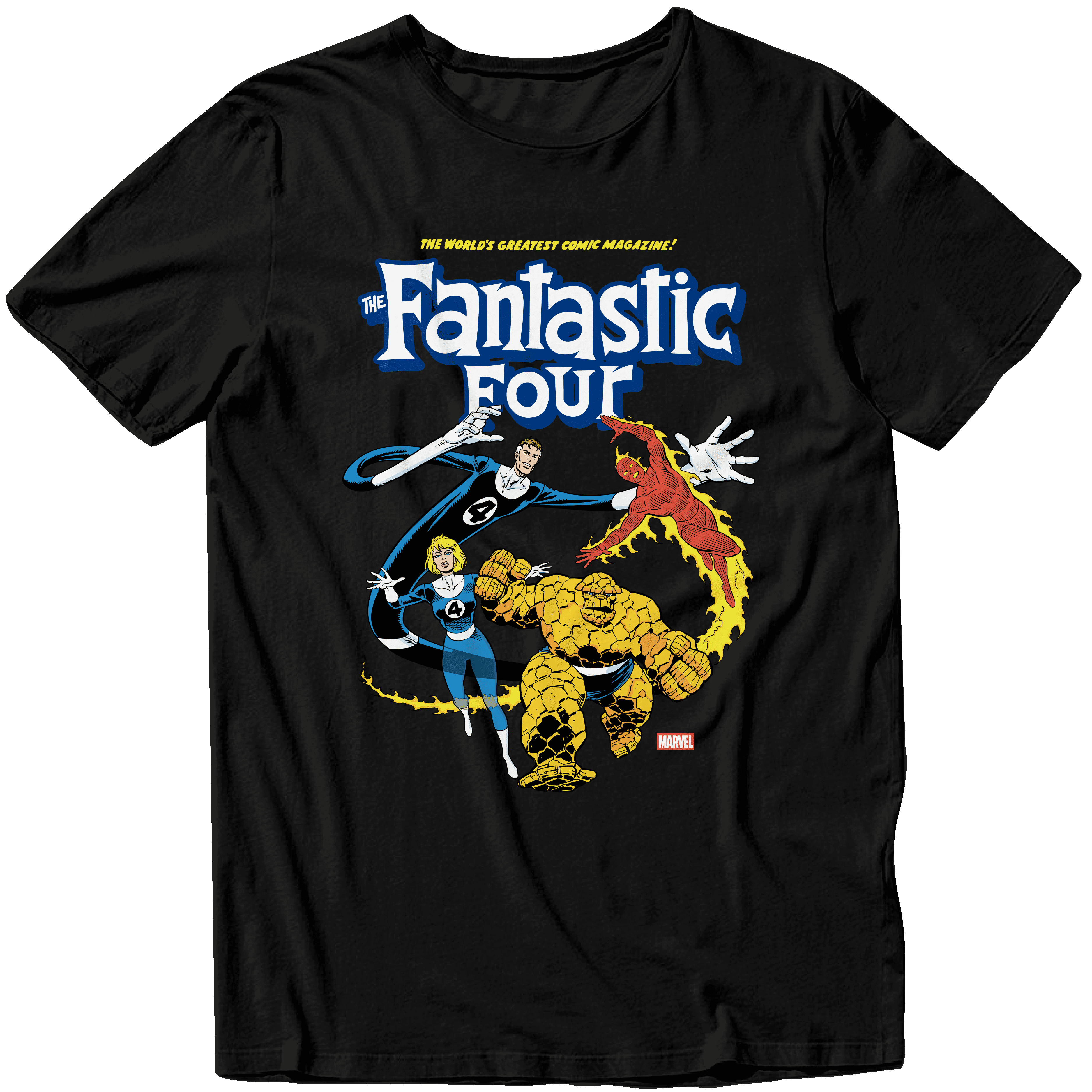 Marvel Fantastic 4 Classic World's Greatest Comic Magazine Unisex Short ...