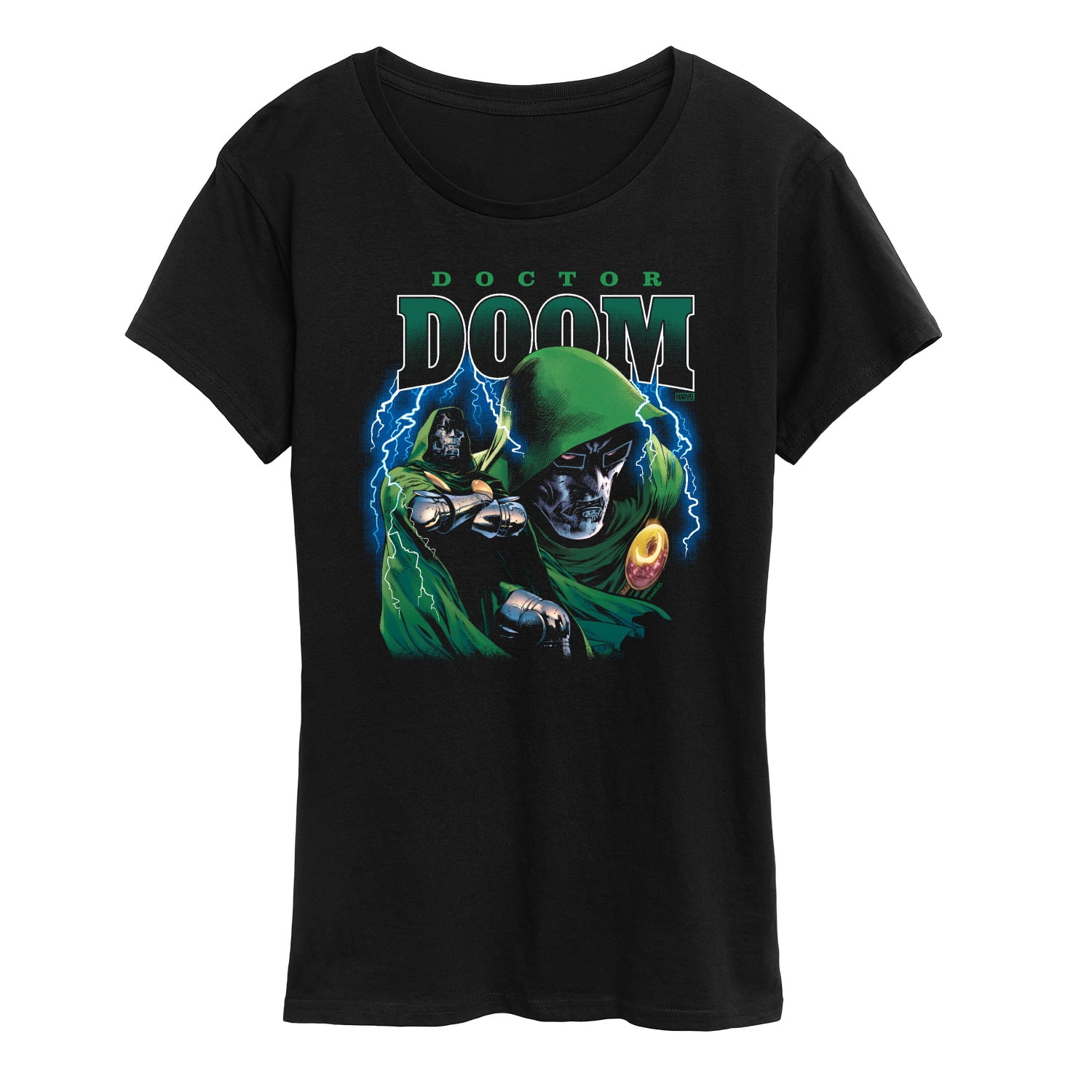 Marvel - Fantastic 4 Doom Collage - Women's Short Sleeve Graphic T ...
