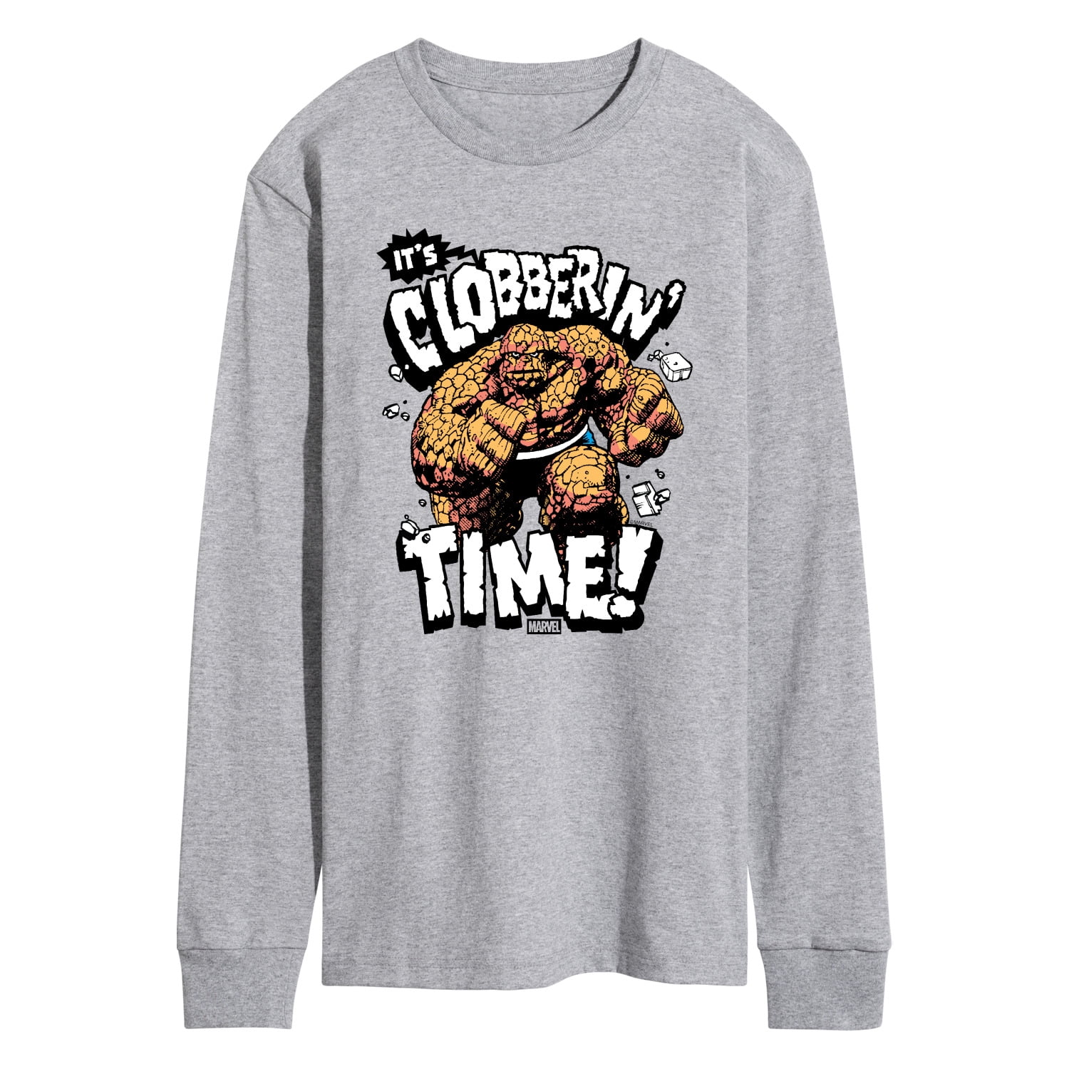 Marvel - Fantastic Four Clobberin Time - Men's Long Sleeve Graphic T ...