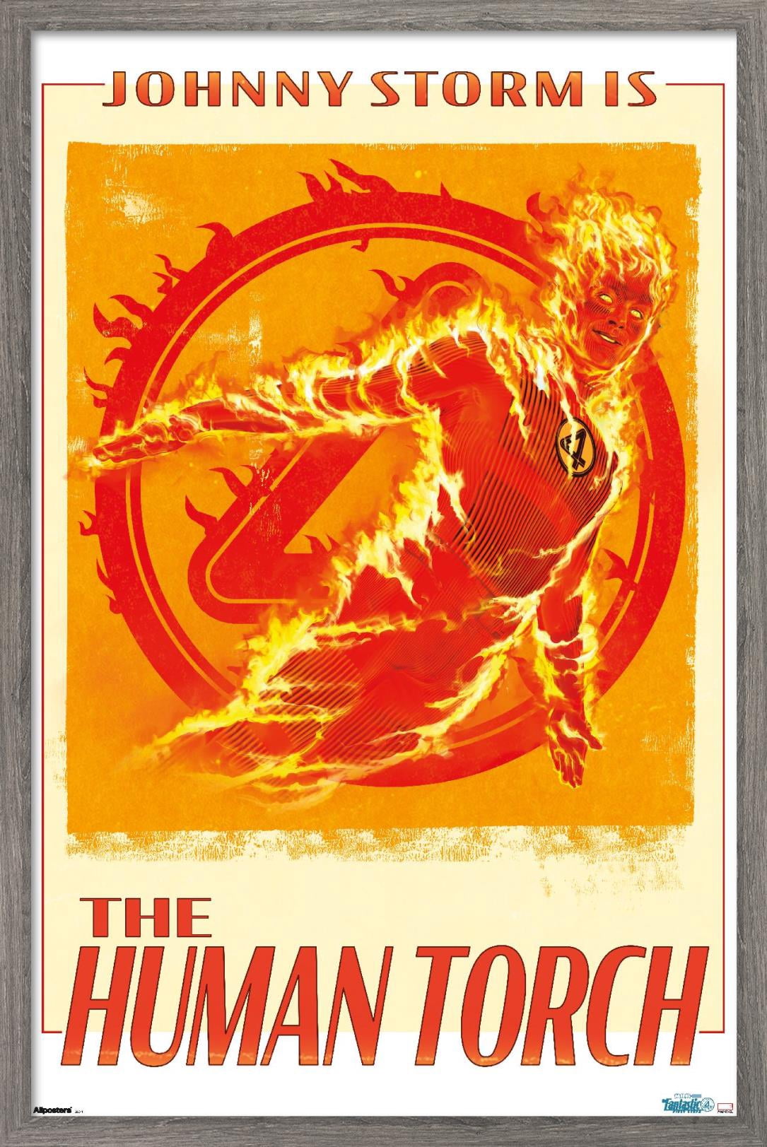 Marvel Fantastic Four: First Steps (2025) - Johnny Storm Is The Human ...