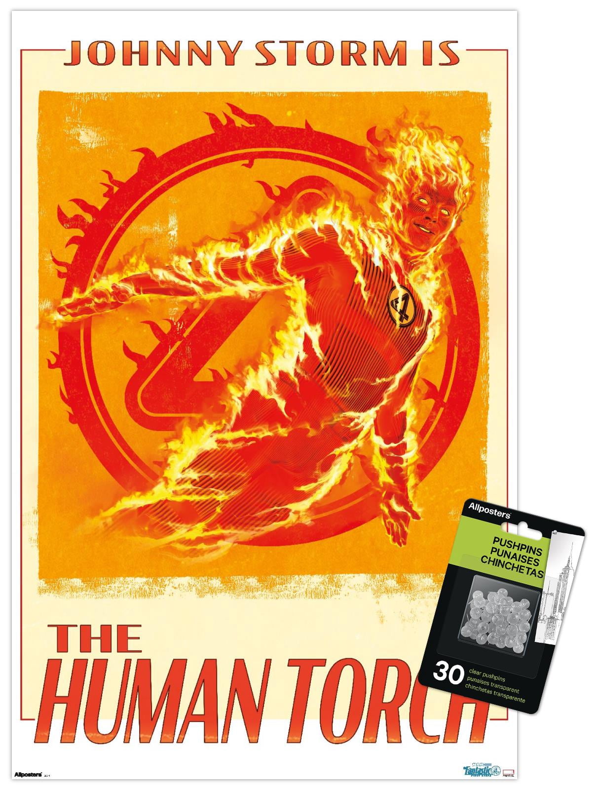 Marvel Fantastic Four: First Steps (2025) - Johnny Storm Is The Human ...