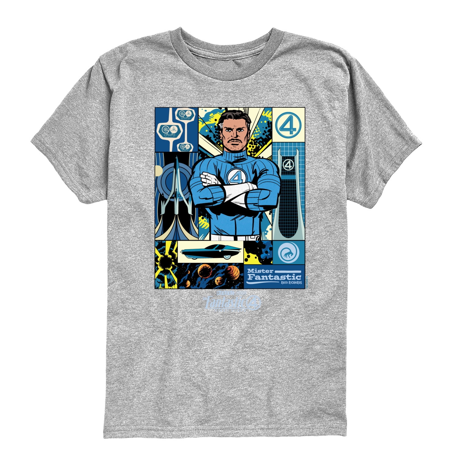 Marvel - Fantastic Four Mister Fantastic Reed Richards - Youth Short ...