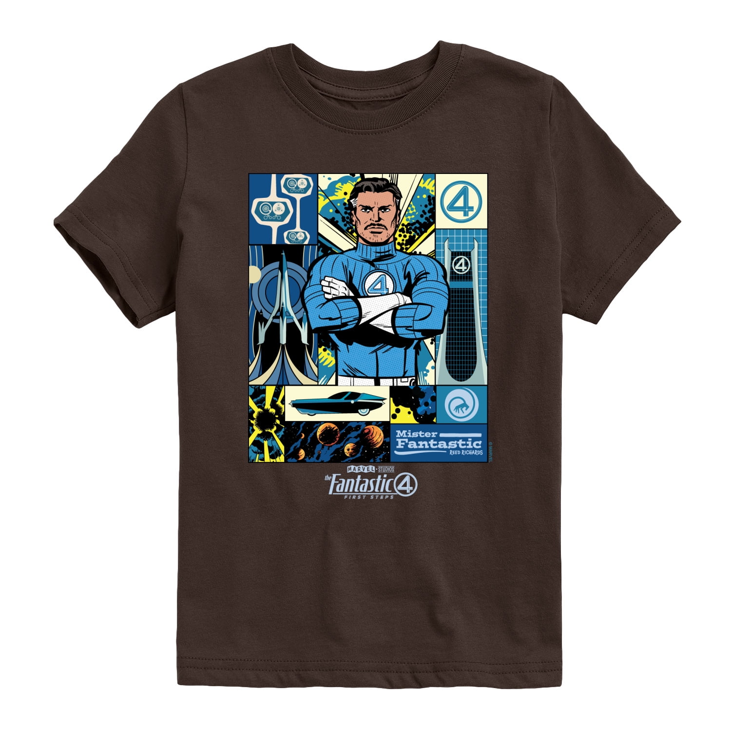 Marvel - Fantastic Four Mister Fantastic Reed Richards - Youth Short ...