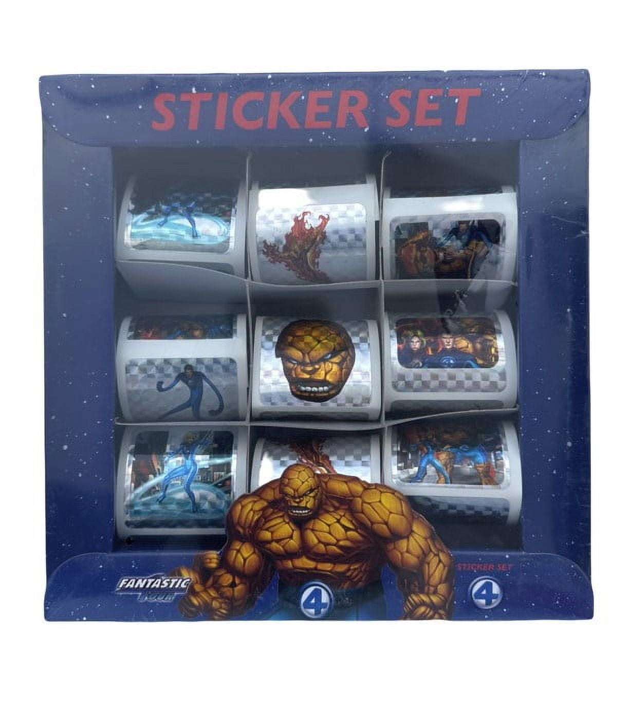 Marvel Fantastic Four Sticker Set - Walmart.com