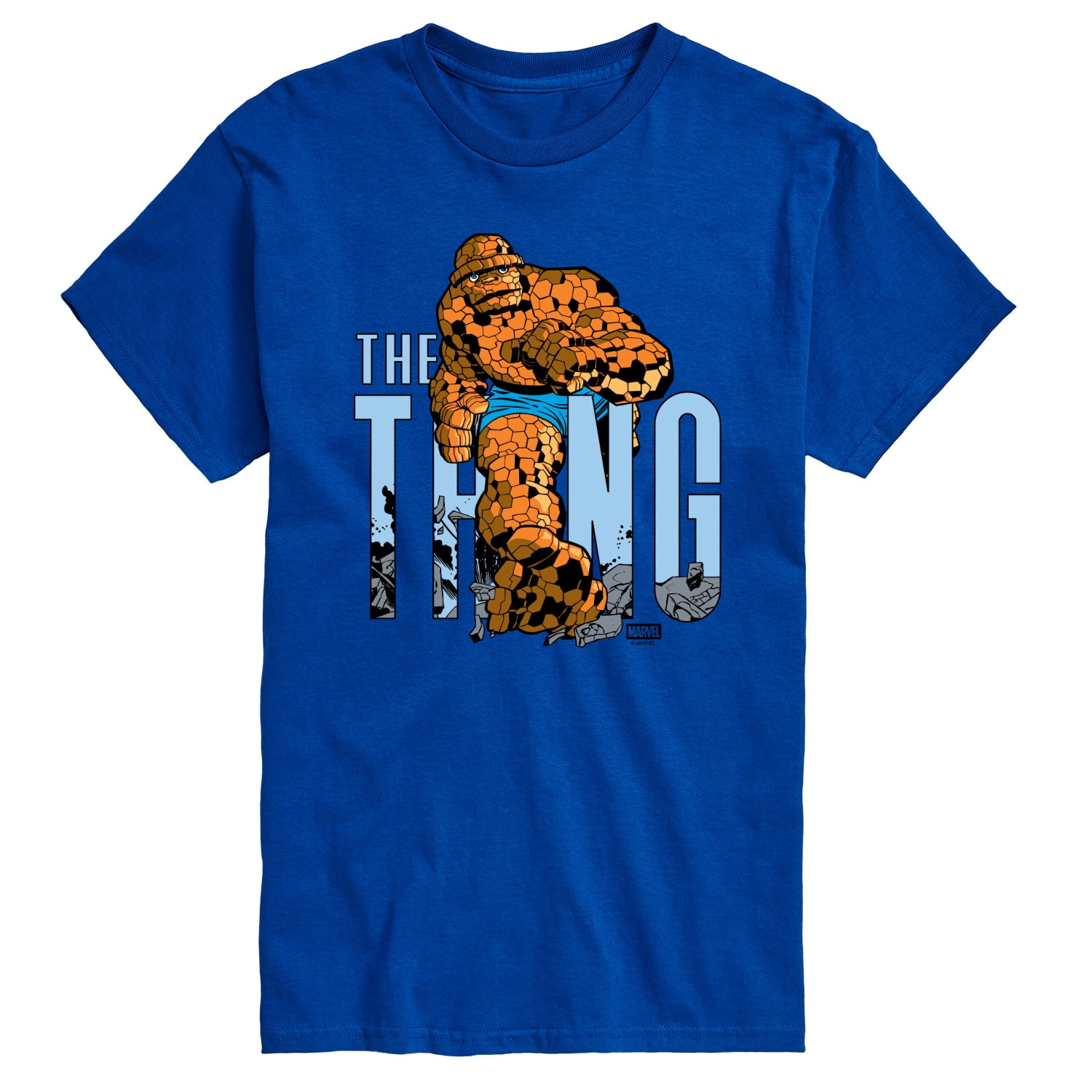 Marvel - Fantastic Four The Thing - Men's Short Sleeve Graphic T-Shirt ...