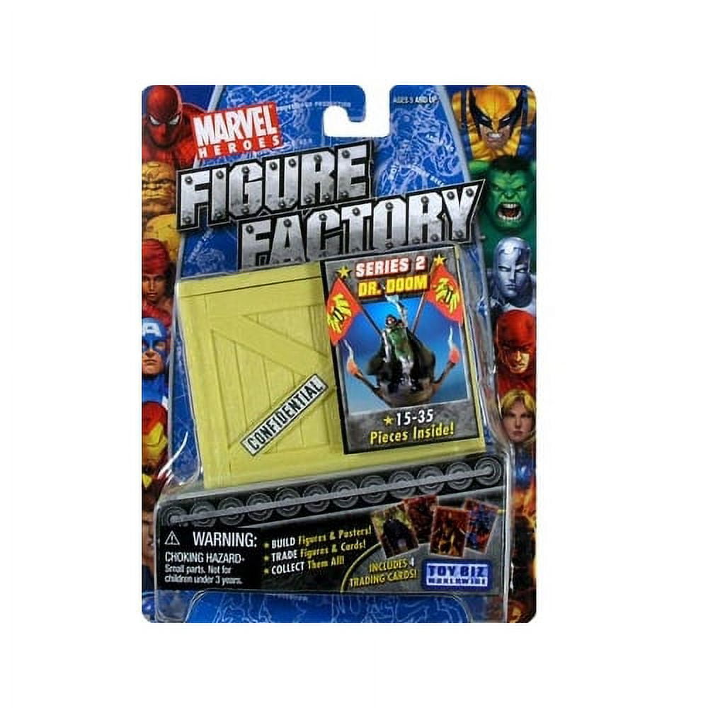 Marvel Figure Factory Series 2 Action Villains Dr. Doom Mini Figure ...