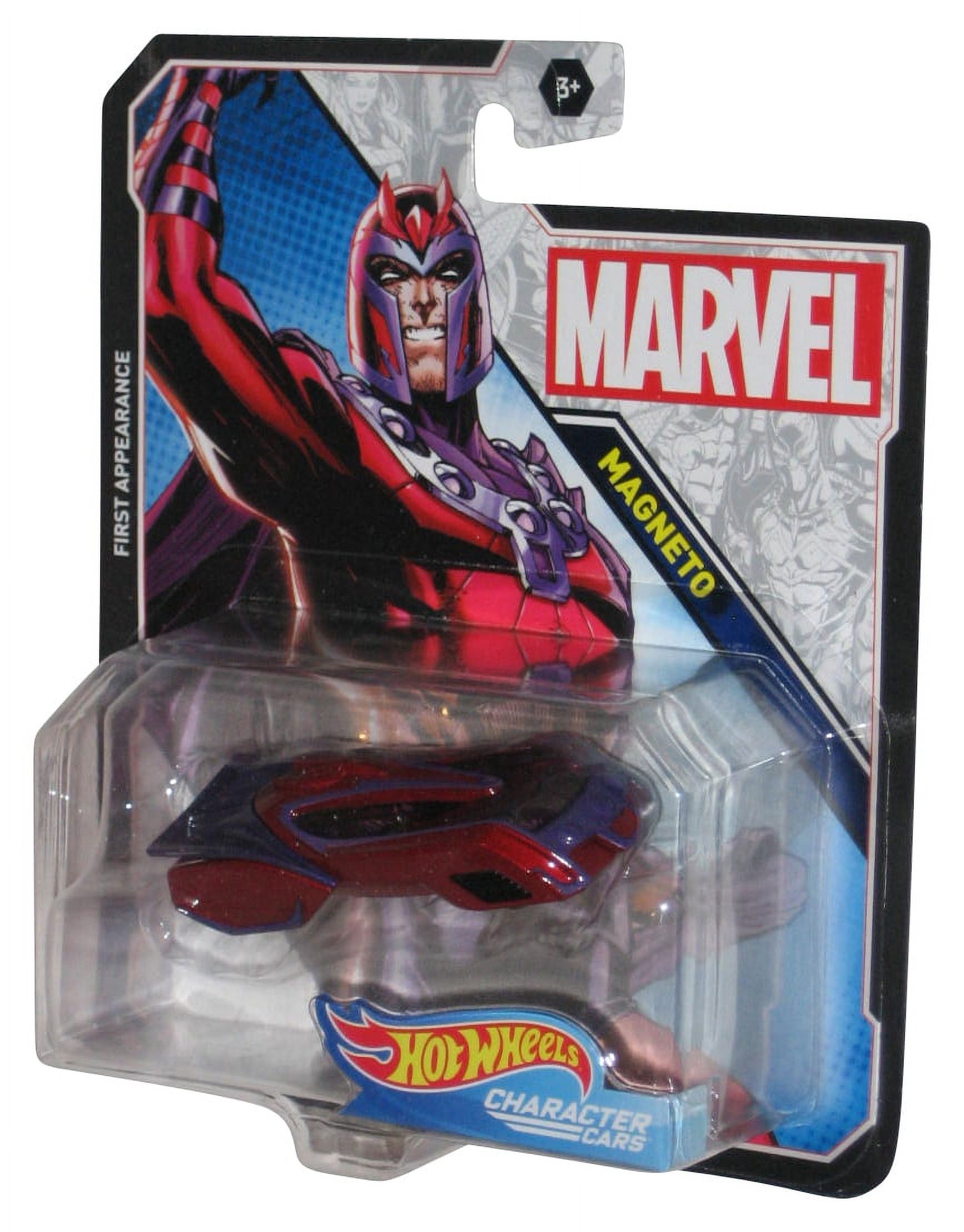 Marvel First Appearance Magneto (2017) Hot Wheels Character Cars Toy ...