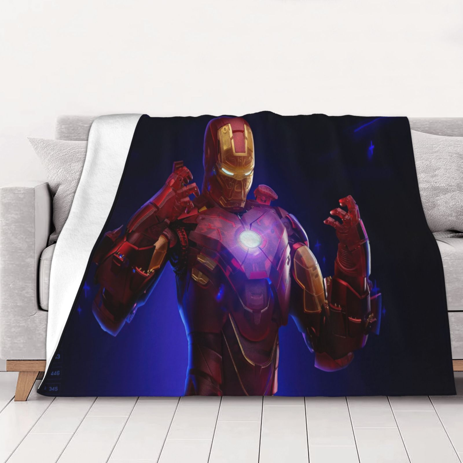 Marvel Flannel Blanket - Comic-Inspired, Multi-Size, Ideal For Sofas ...