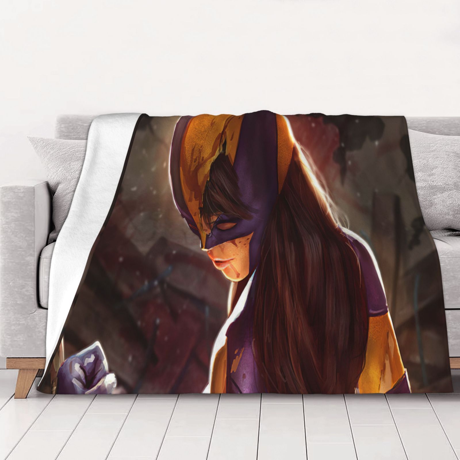 Marvel Flannel Blanket - Comic-Inspired, Multi-Size, Ideal For Sofas ...