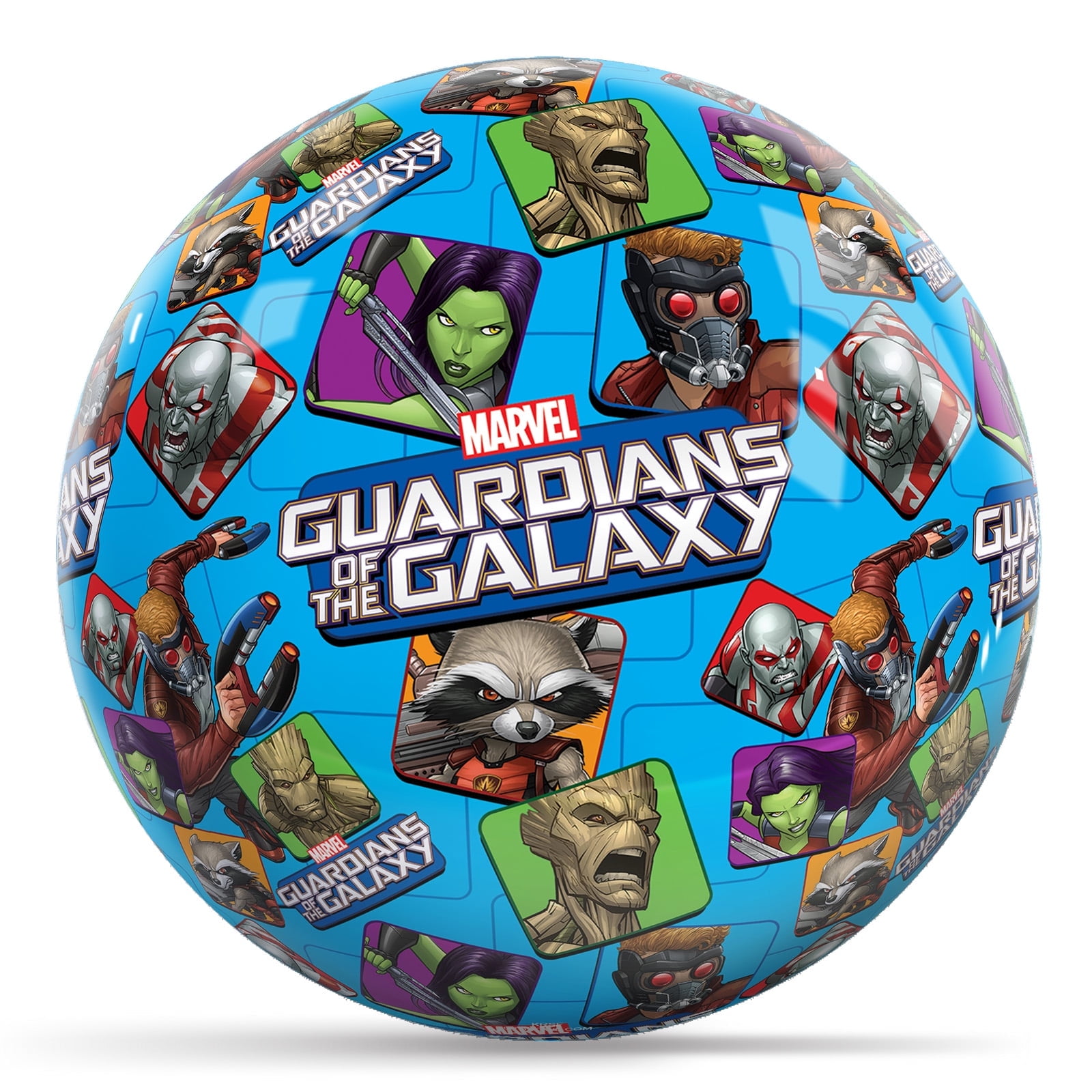 Marvel - GOG - Characters Pattern 16lb Bowling Ball - Walmart.com