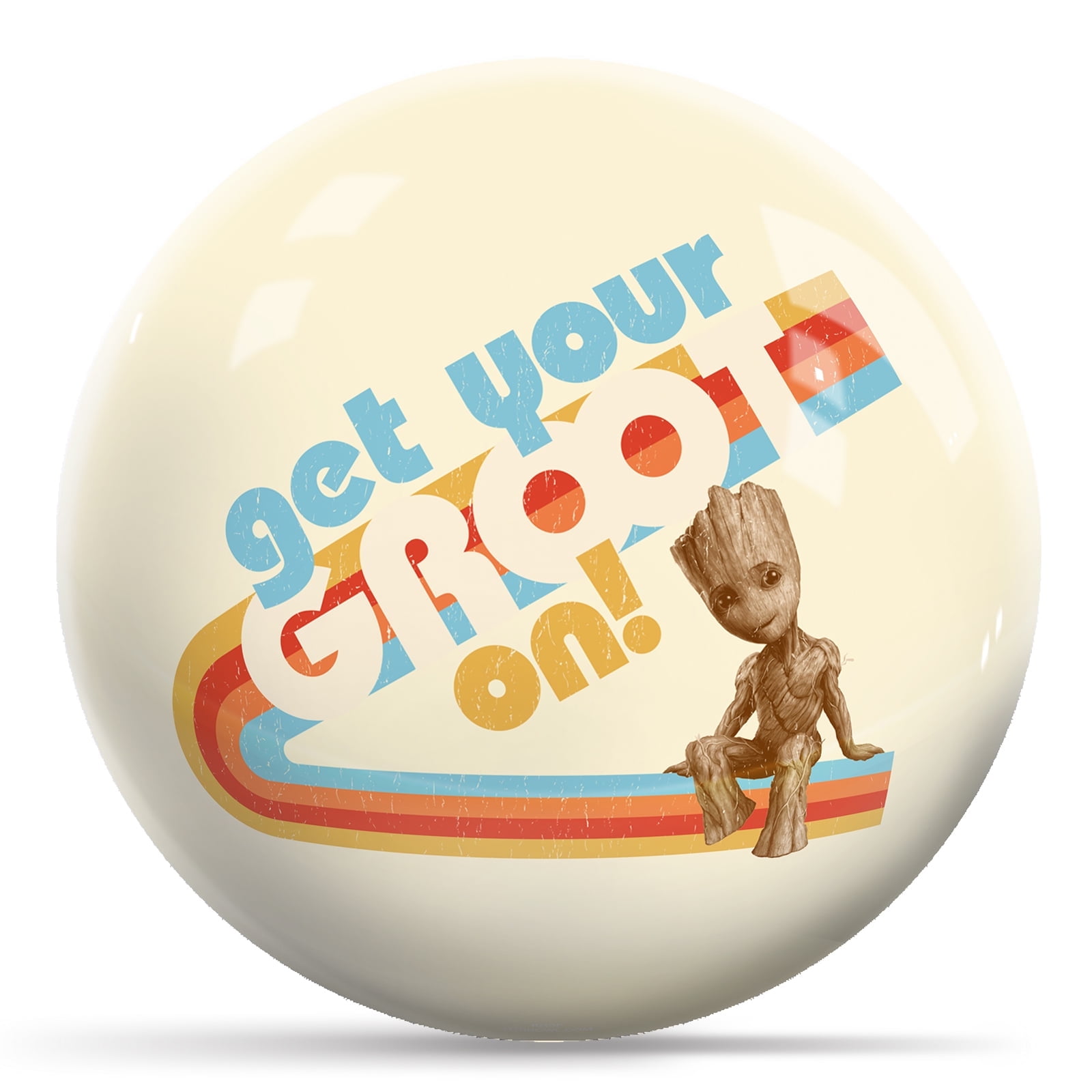 Marvel - GOG - Groot 16lb Bowling Ball - Walmart.com