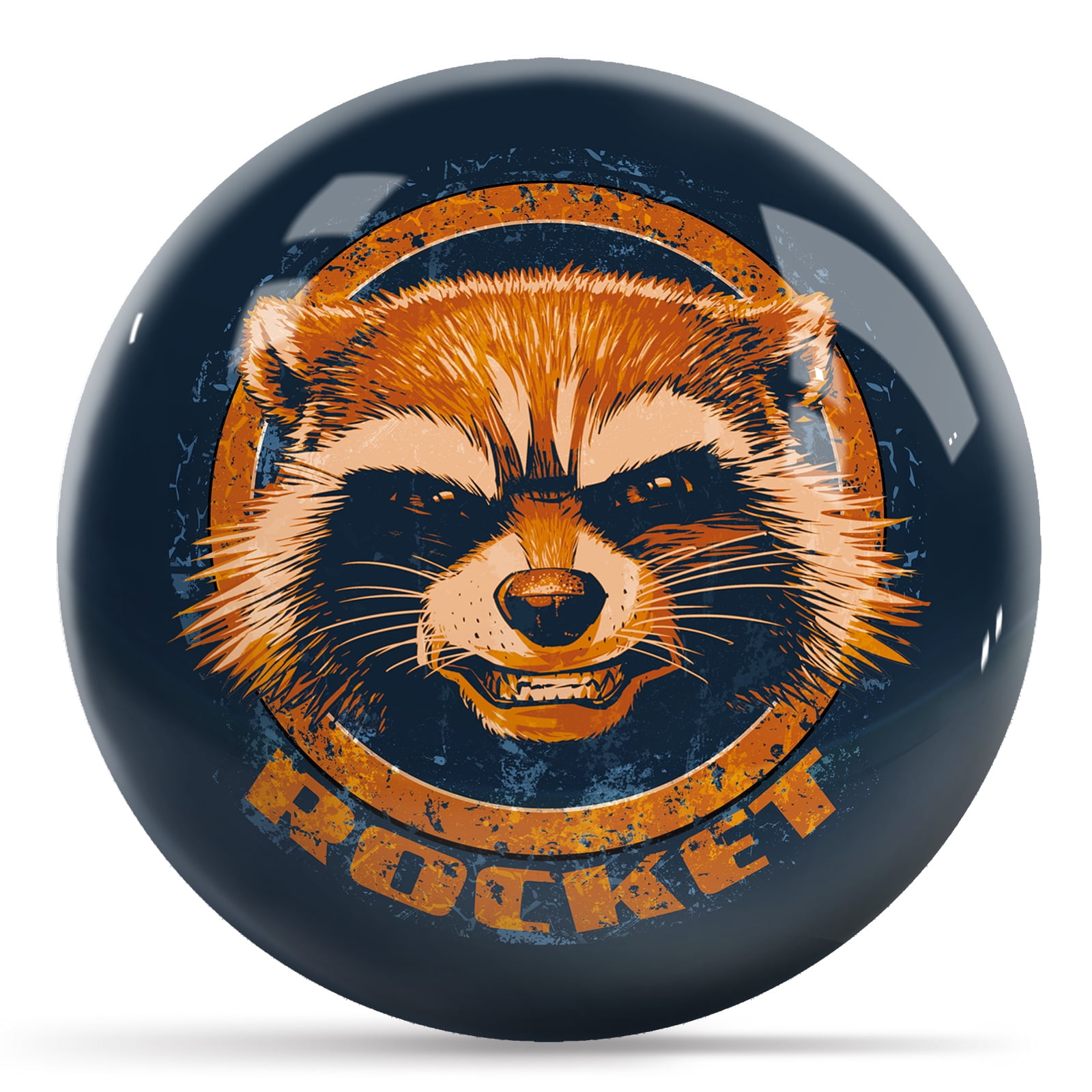 Marvel - GOG - Rocket 15lb Bowling Ball - Walmart.com