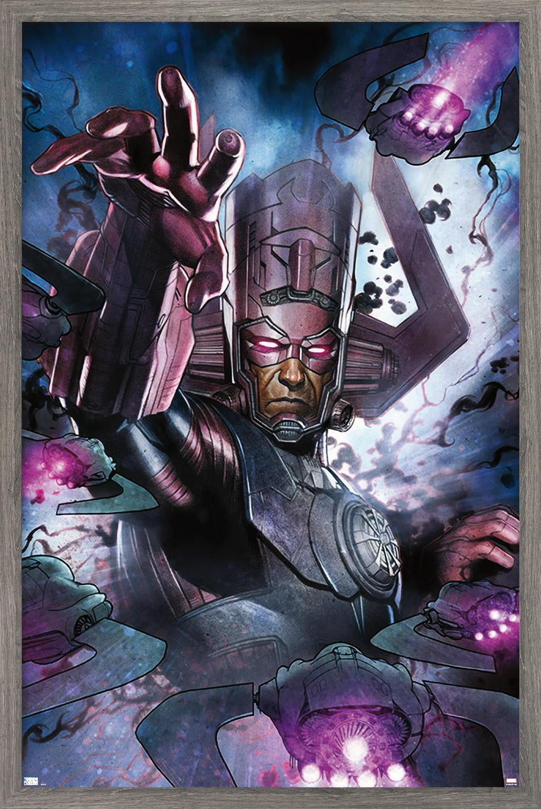 Marvel Galactus - Hunger #1 Wall Poster, 14.725" x 22.375" Framed ...