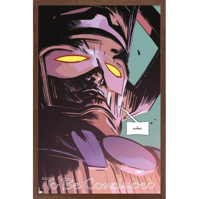 Marvel Galactus - Marvel 1985 #5 Wall Poster, 22.375" x 34" Framed ...