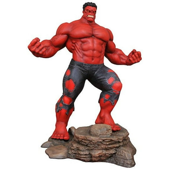 Marvel Gallery Red Hulk PVC Figure Statue - Walmart.com