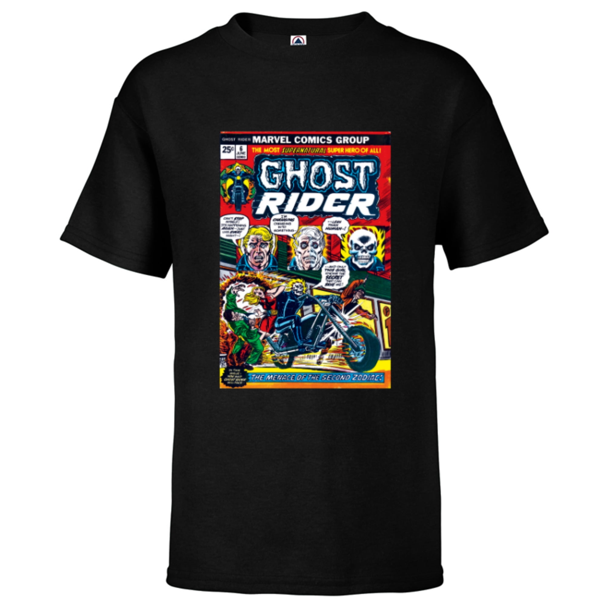 Marvel Ghost Rider #6 Vintage Comic Cover Halloween- Short Sleeve T ...