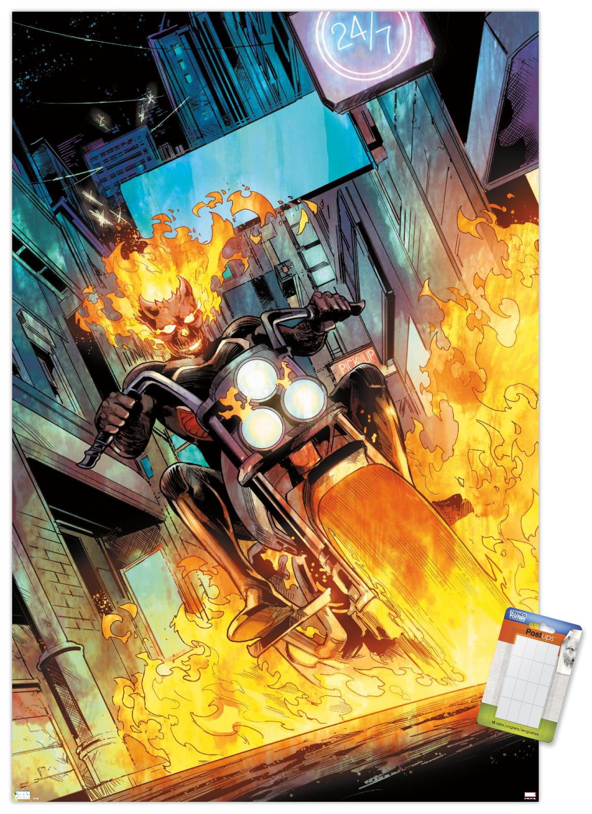 Marvel Ghost Rider - Ghost Rider #18 Wall Poster, 22.375" x 34 ...
