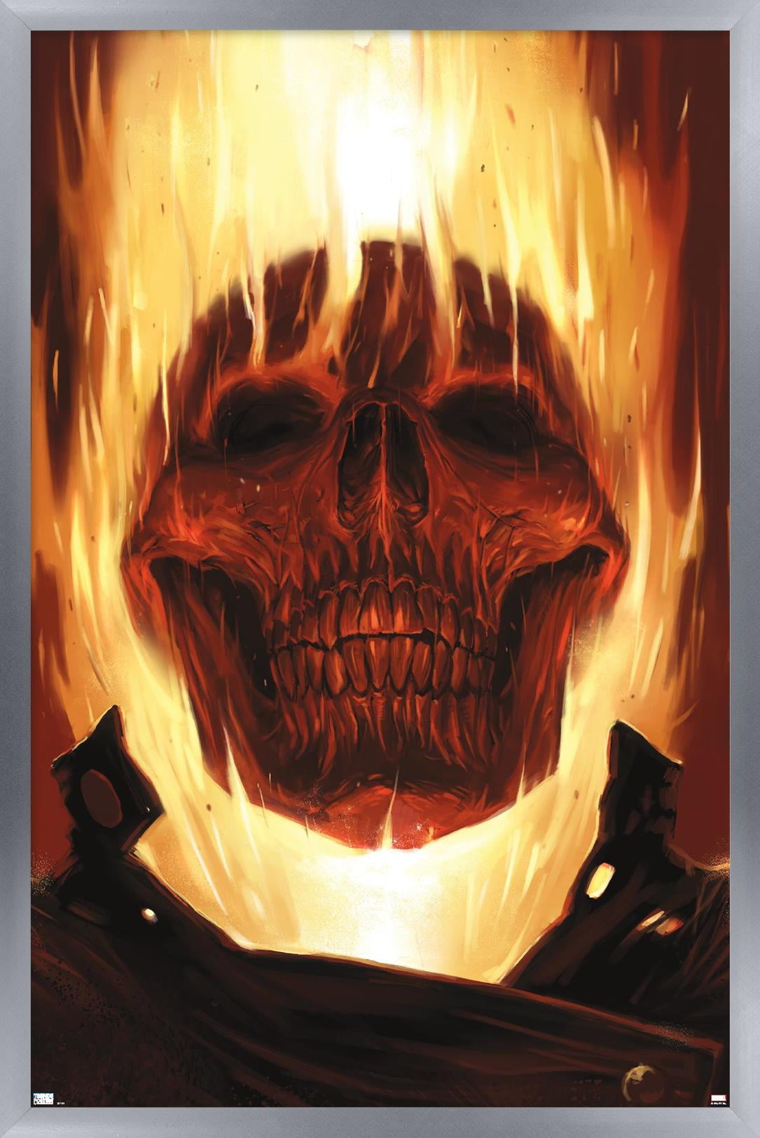 Marvel Ghost Rider - Ghost Rider #23 Wall Poster, 22.375" x 34" Framed ...