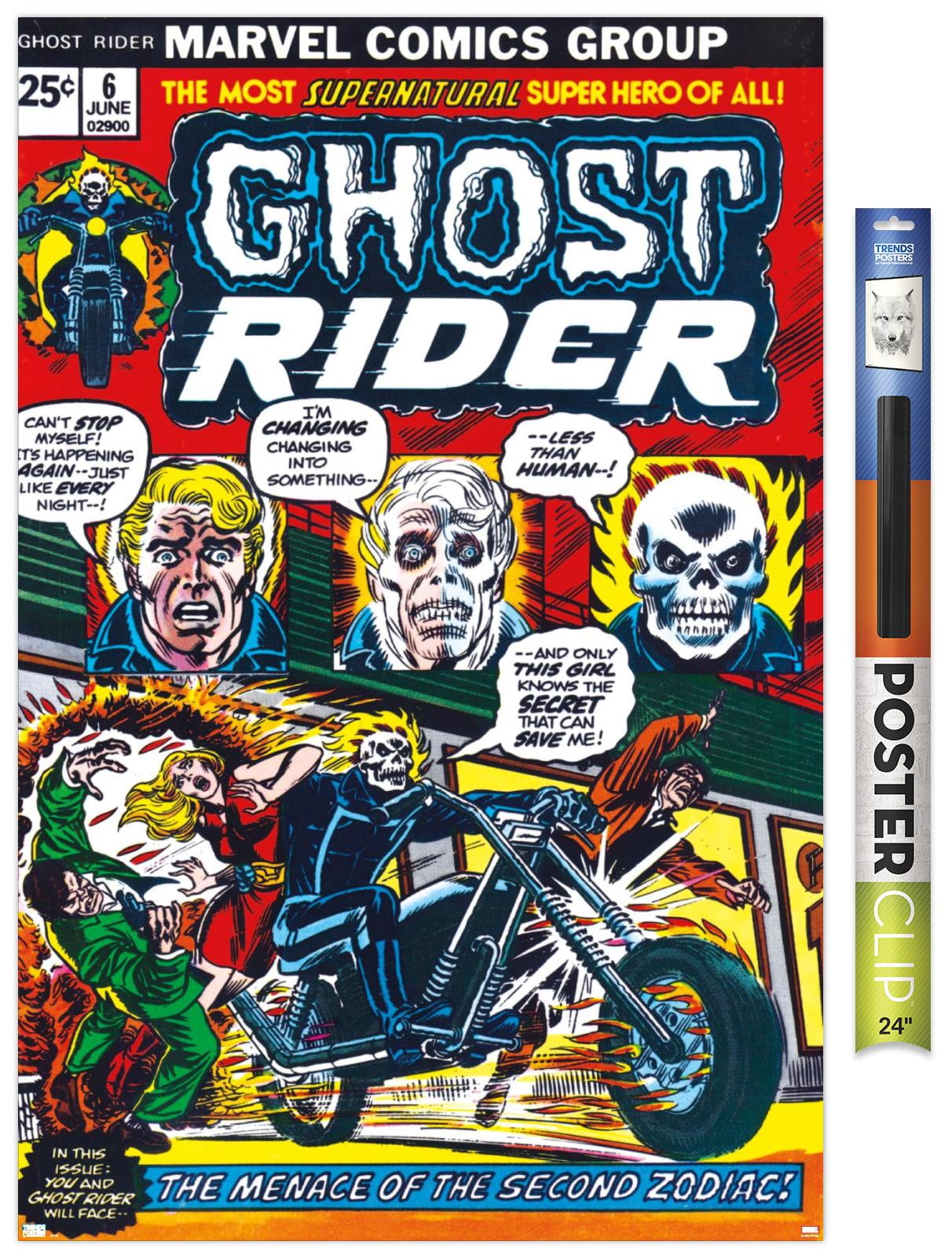 Marvel Ghost Rider - Ghost Rider #6 Wall Poster, 22.375" x 34 ...