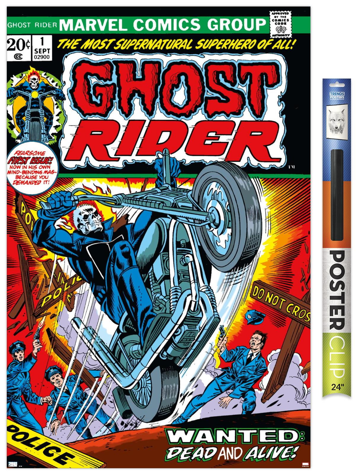 Marvel Ghost Rider - Heavens On Fire #1: Ghost Rider #1 Wall Poster, 22 ...