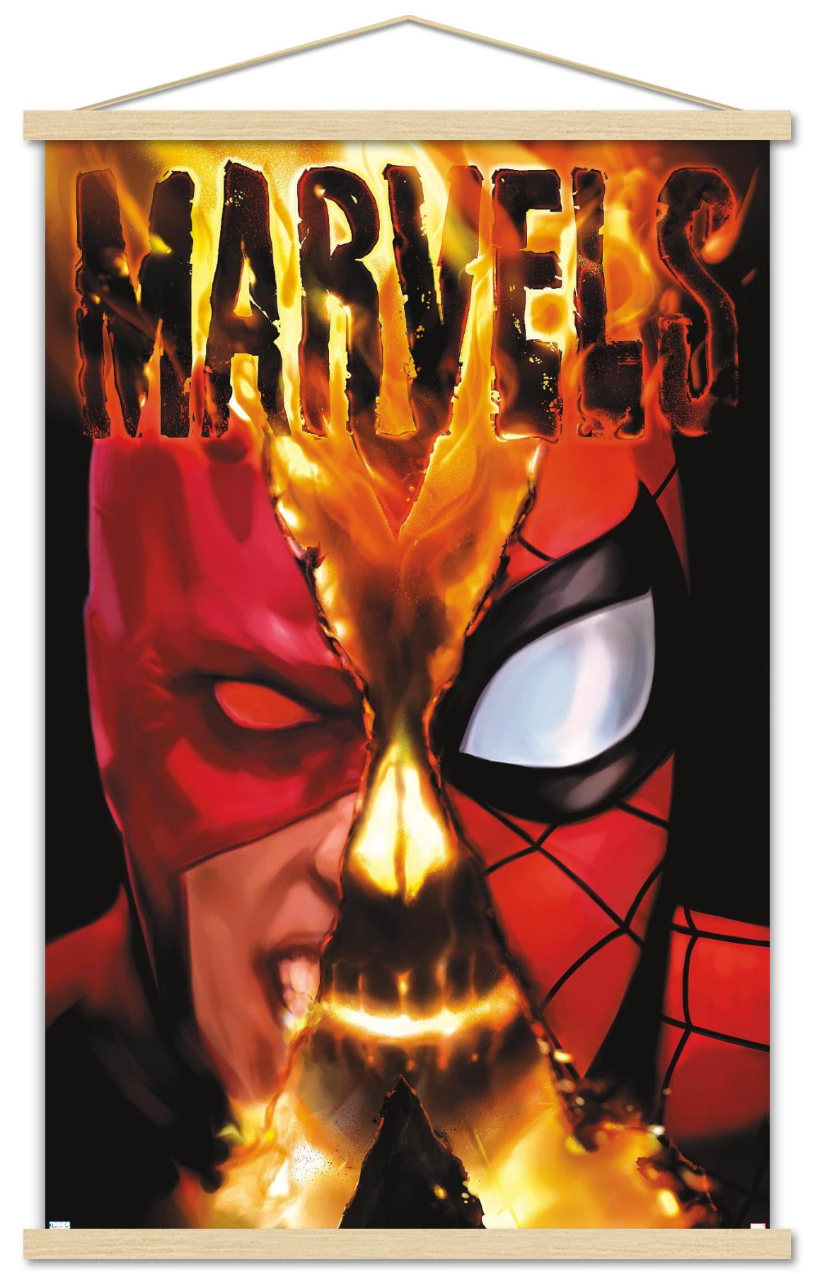 Marvel Ghost Rider - Marvels X #2 Wall Poster with Magnetic Frame, 22. ...