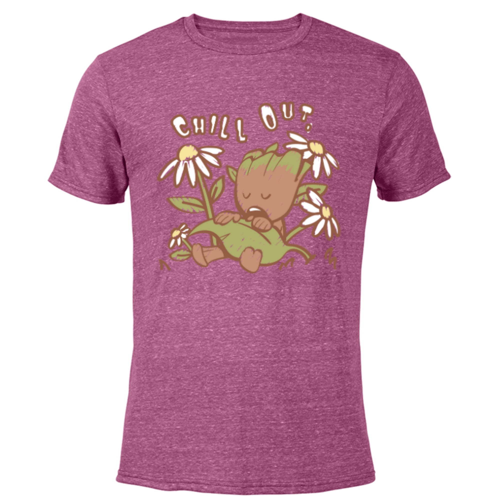 Marvel Groot Chill Out Relax Guardians of the Galaxy - Short Sleeve ...