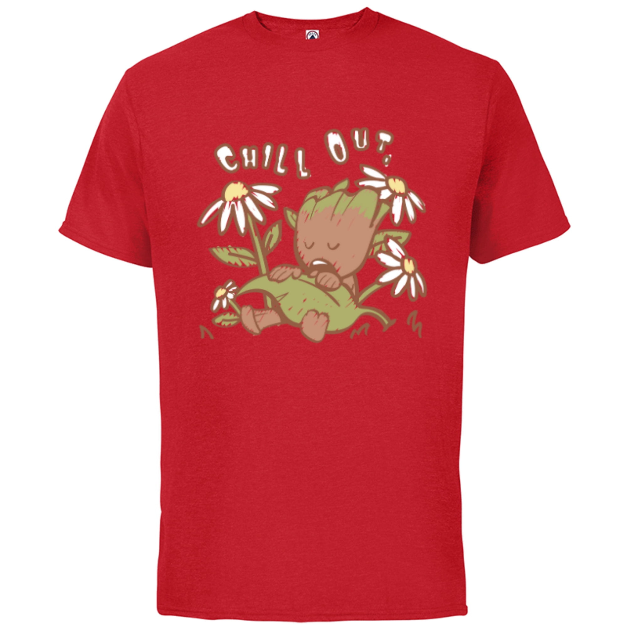 Marvel Groot Chill Out Relax Guardians of the Galaxy - Short Sleeve ...