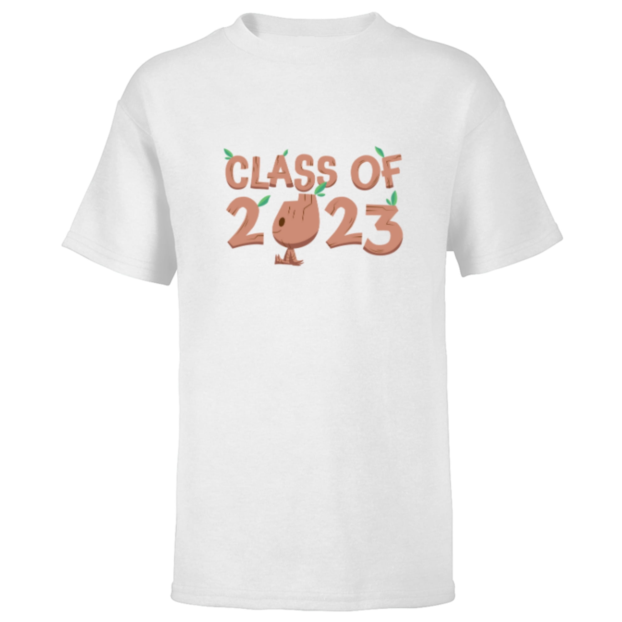 Marvel Groot Class of 2023 Graduation - Short Sleeve T-Shirt for Kids ...