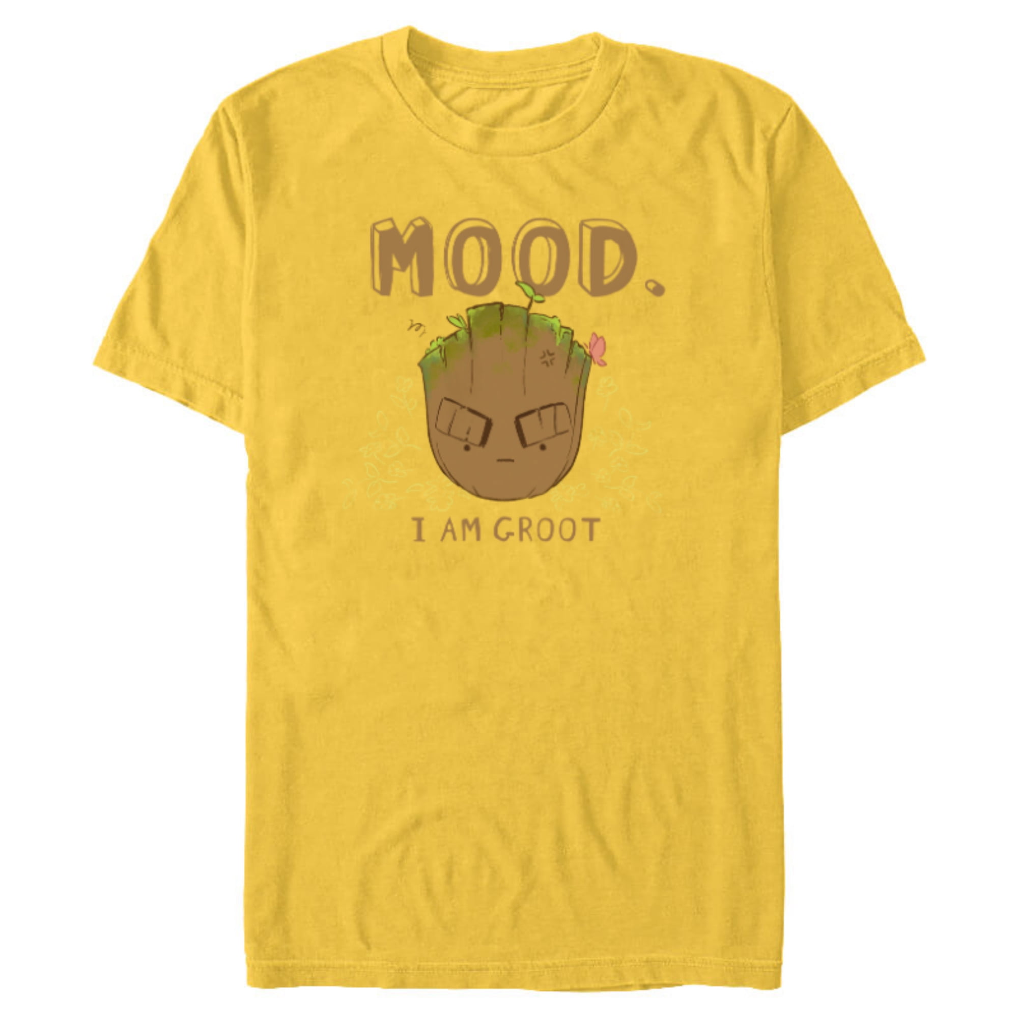 Marvel Groot Mood I Am Groot Guardians of the Galaxy - Short Sleeve ...