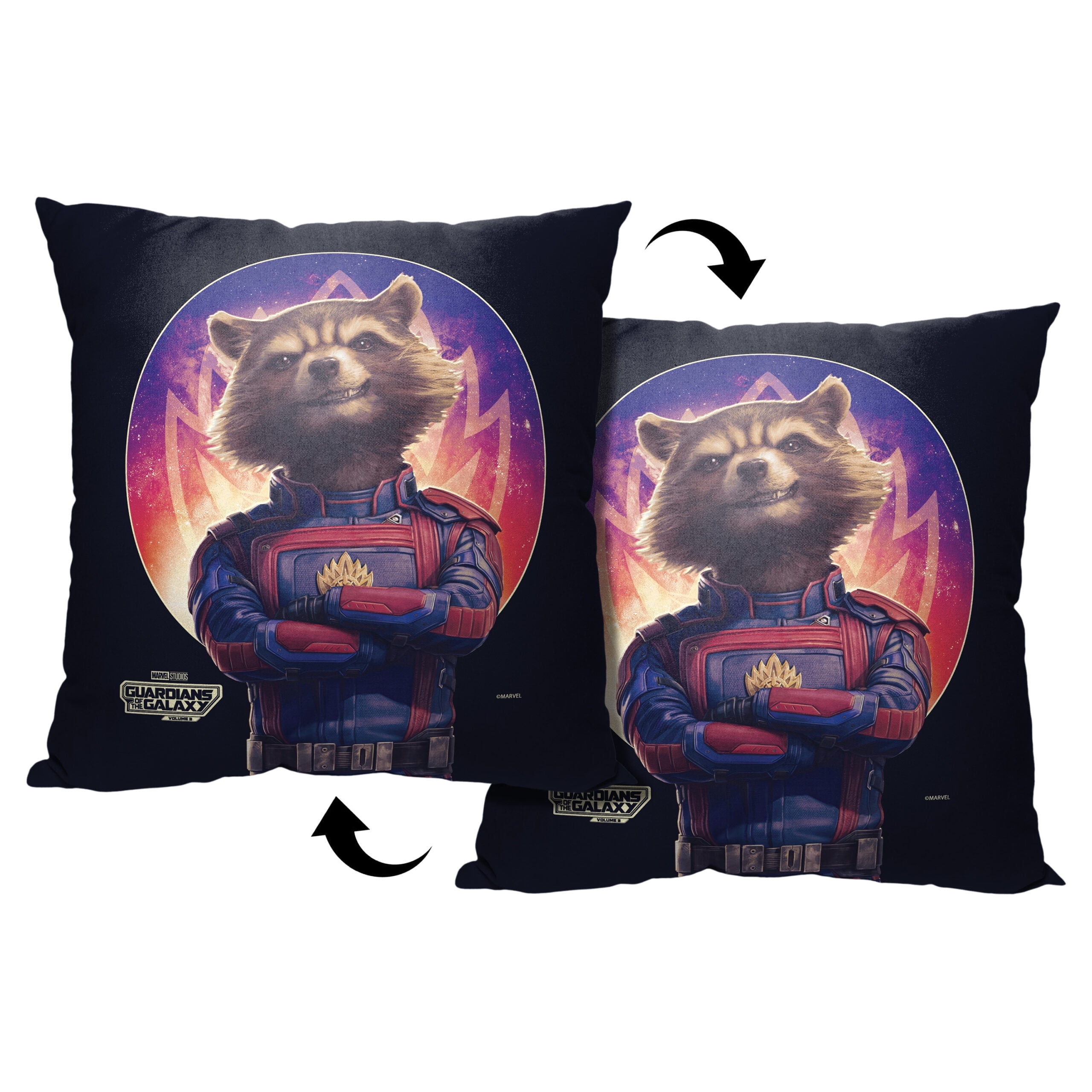 Marvel Guardians Of The Galaxy 3 Rocket Raccoon Kids Printed Throw ...